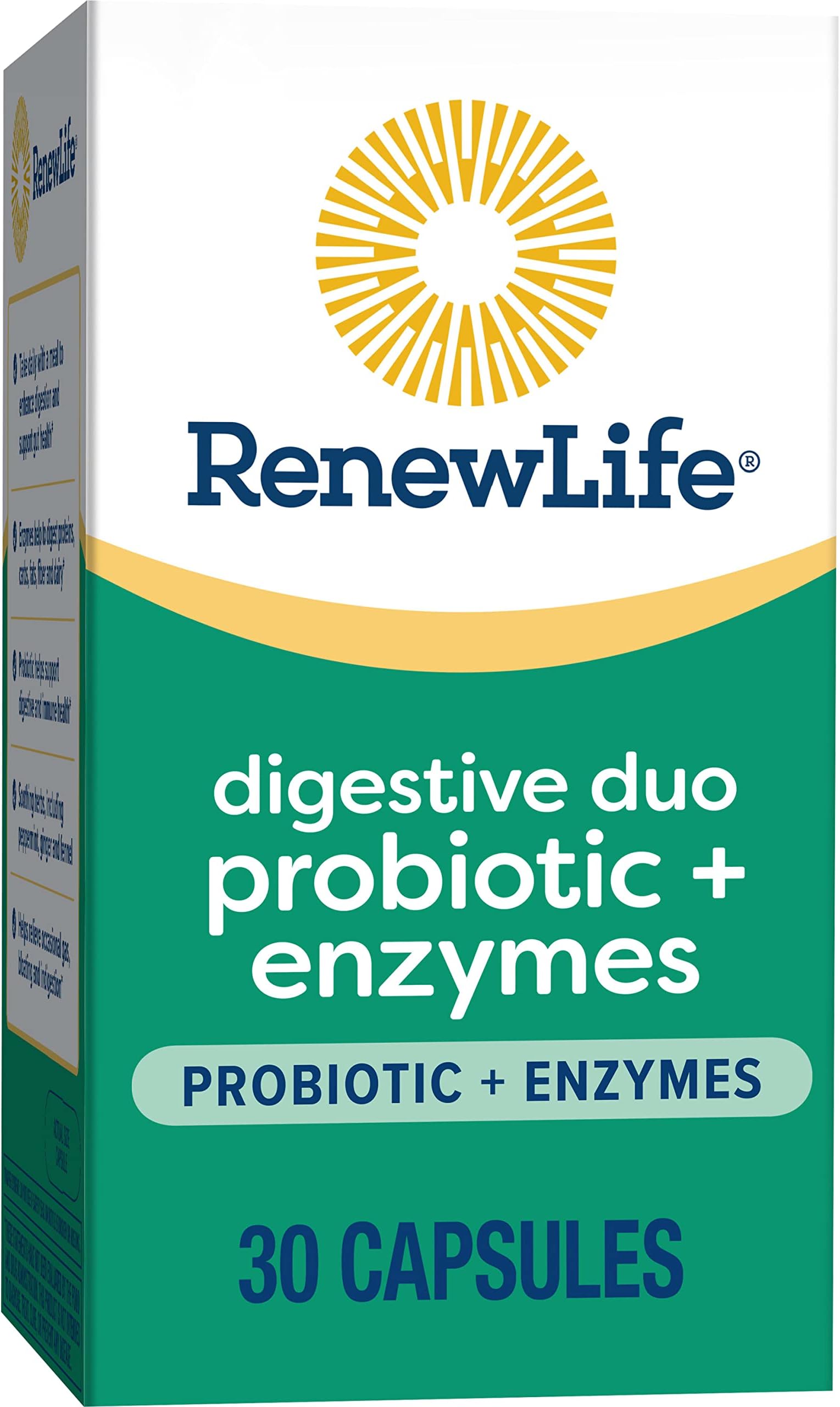 Amazon.com: Renew Life Metabolic Boost Pre + Pro + Postbiotic ...
