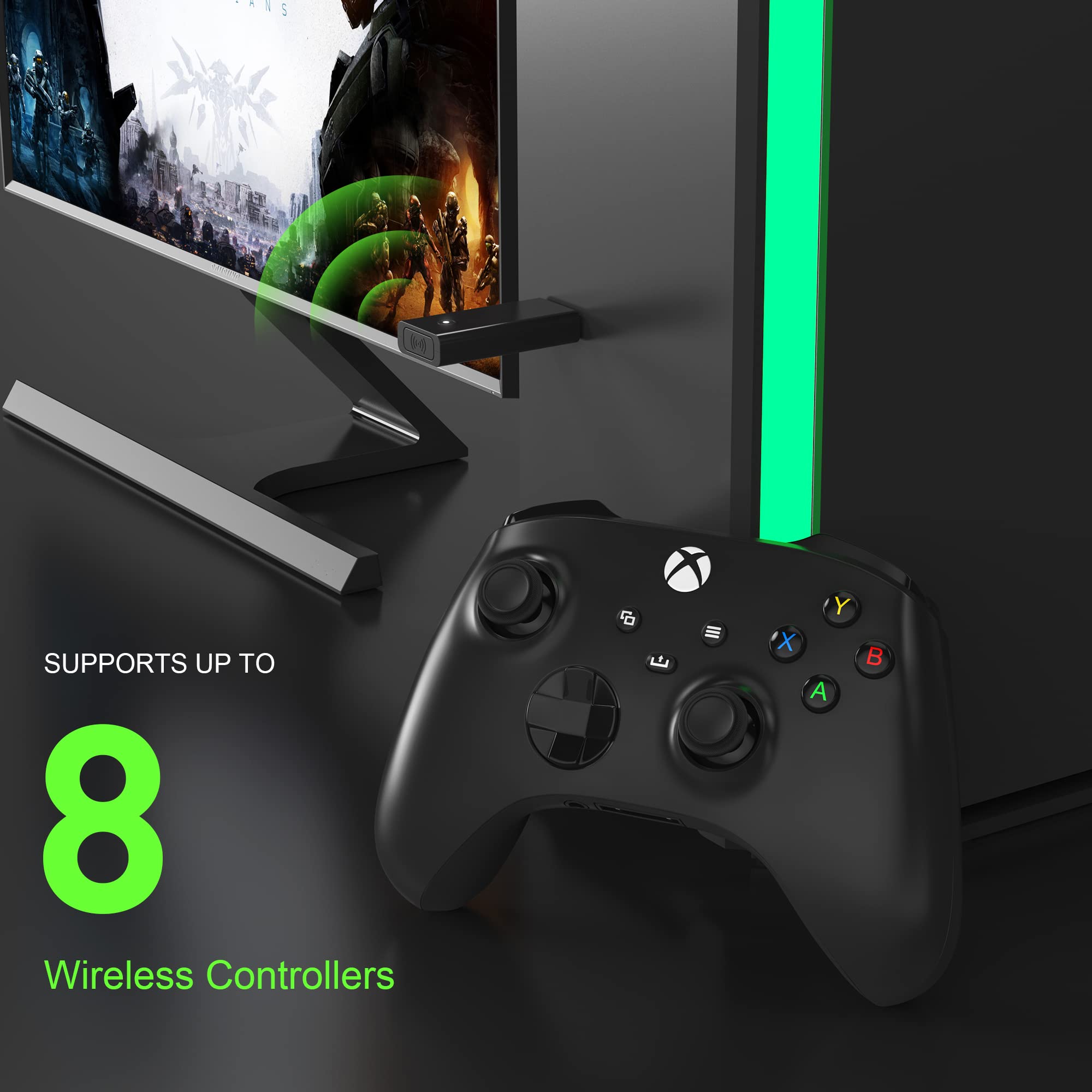 Usb Wireless Receiver Game Controller Adapter For JAMSWALL Wireless