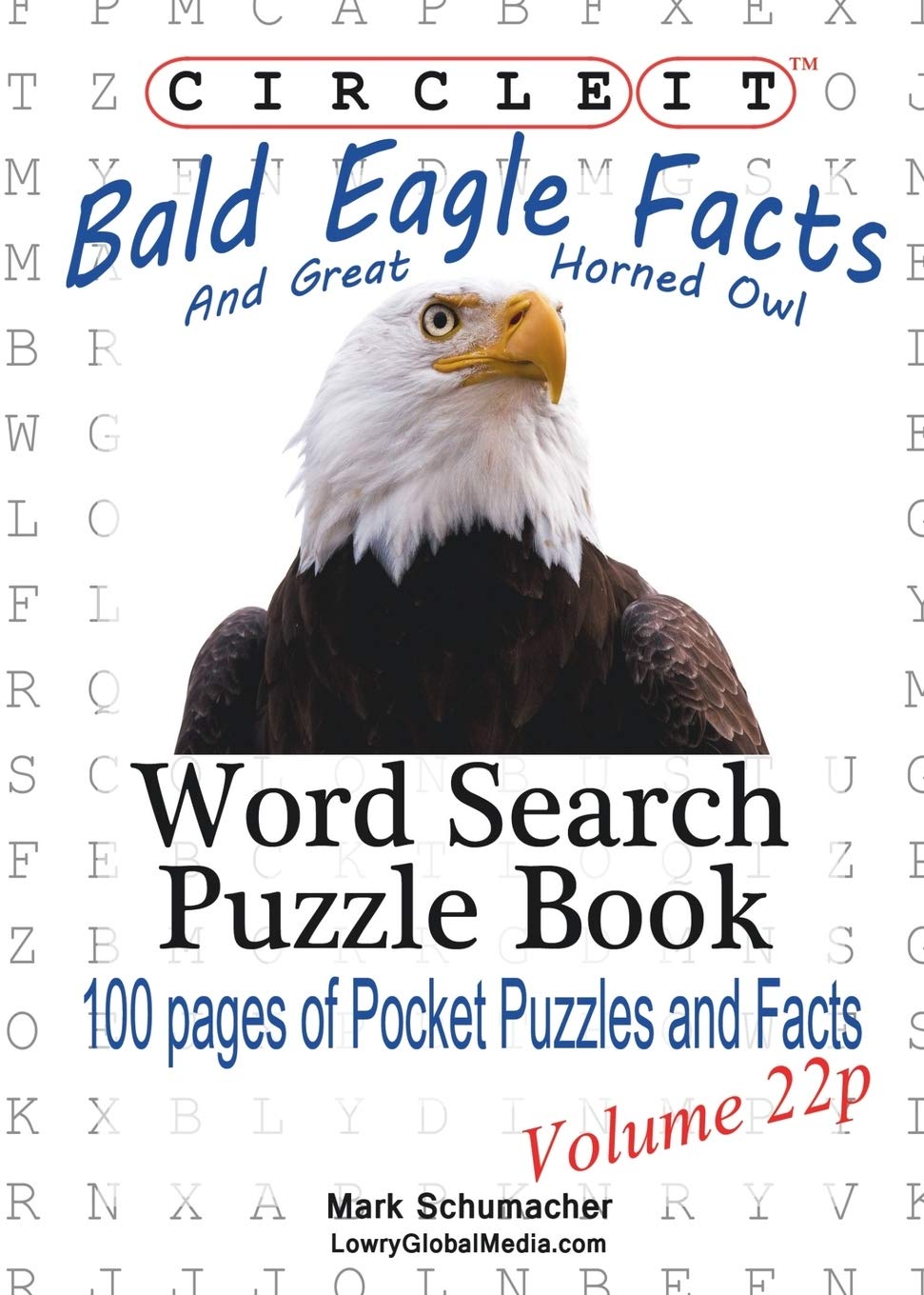 Snapklik.com : Circle It, Bald Eagle And Great Horned Owl Facts, Pocket ...