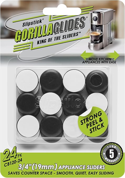Amazon.com: Slipstick GorillaGlides Kitchen Appliance Sliders (24 x 3/4 ...