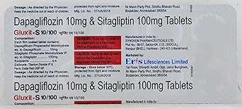 Gluxit S - Strip of 10 Tablets : Amazon.in: Health & Personal Care