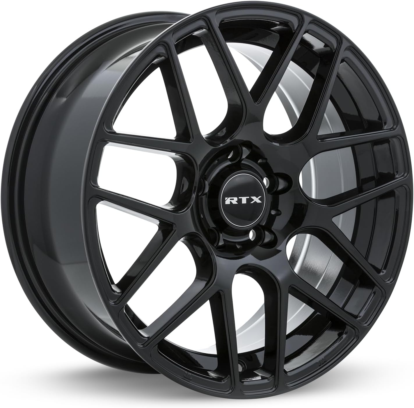 RTX Envy Alloy Wheel Rim Gloss Black Size 17x7.5 Inch, Bolt Pattern ...
