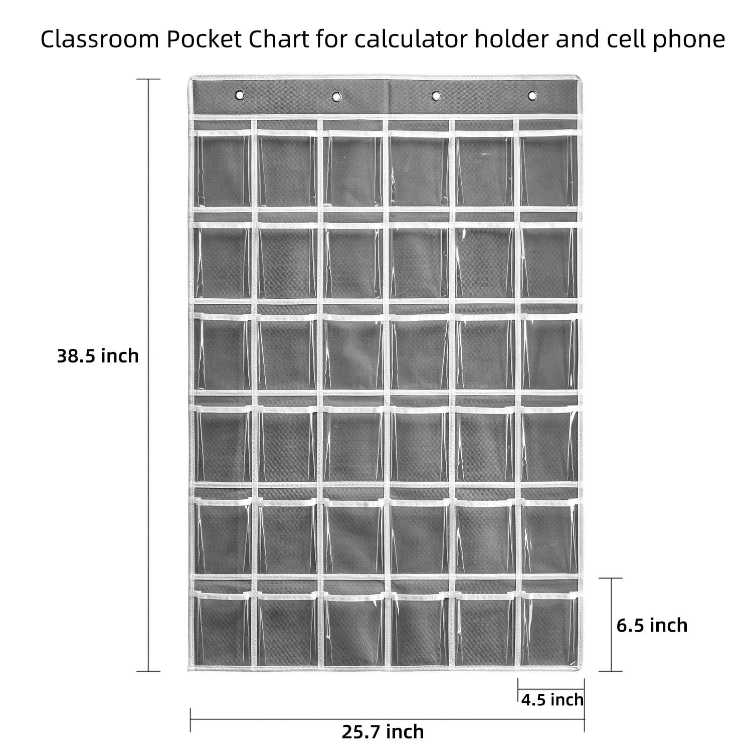 SAVERHO Classroom Pocket Chart For Cell Phones And Calculator Holder 36 saverho-classroom-pocket-chart-for-cell-phones-and-calculator-holder-36