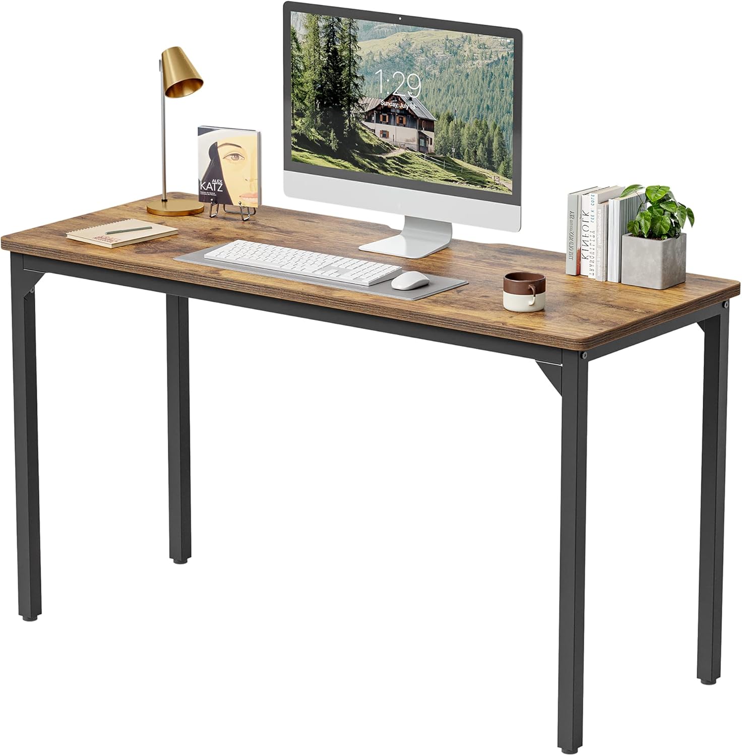 Amazon.com: CubiCubi Computer Desk, 40 inch Home Office Writing Study ...