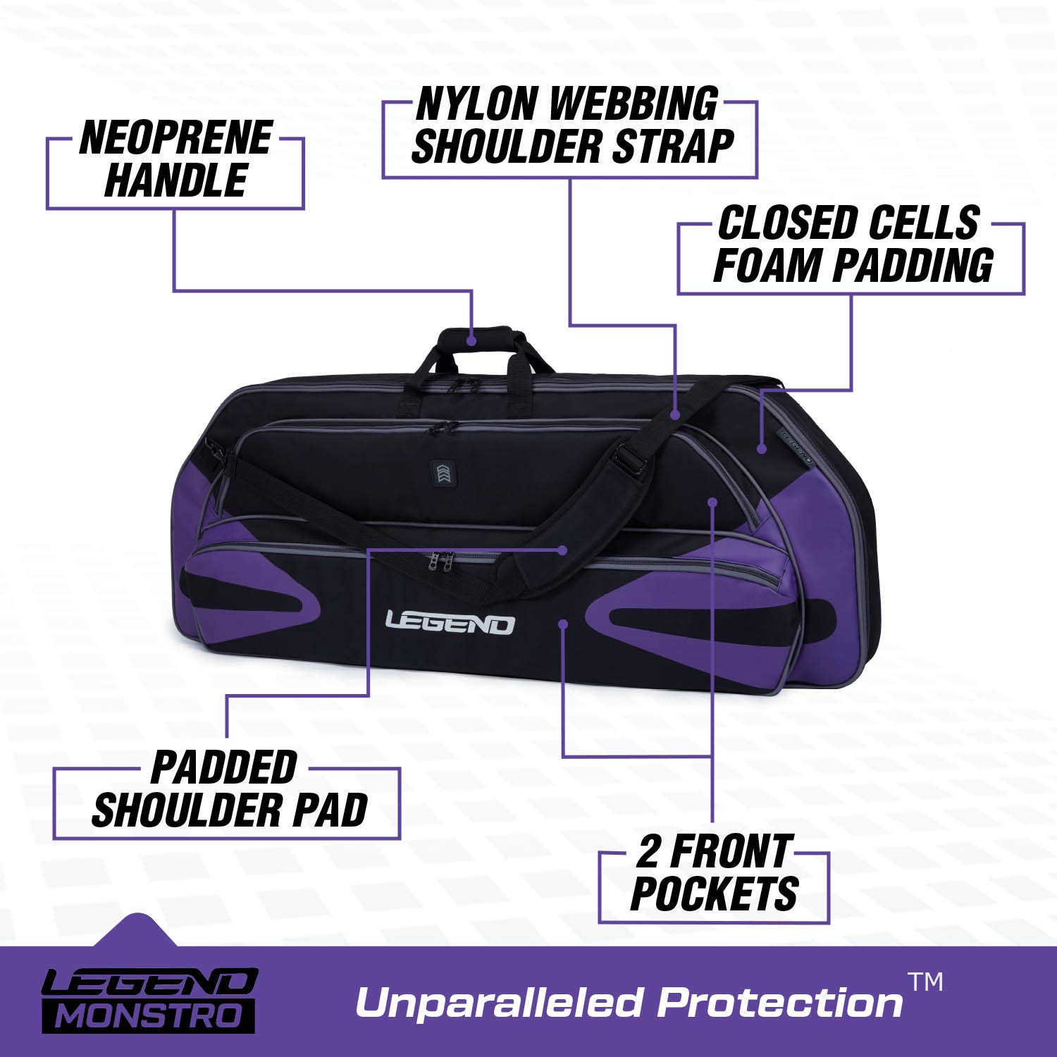 Snapklik.com : LEGEND Monstro Compound Bow Case - Soft Bow Case For ...