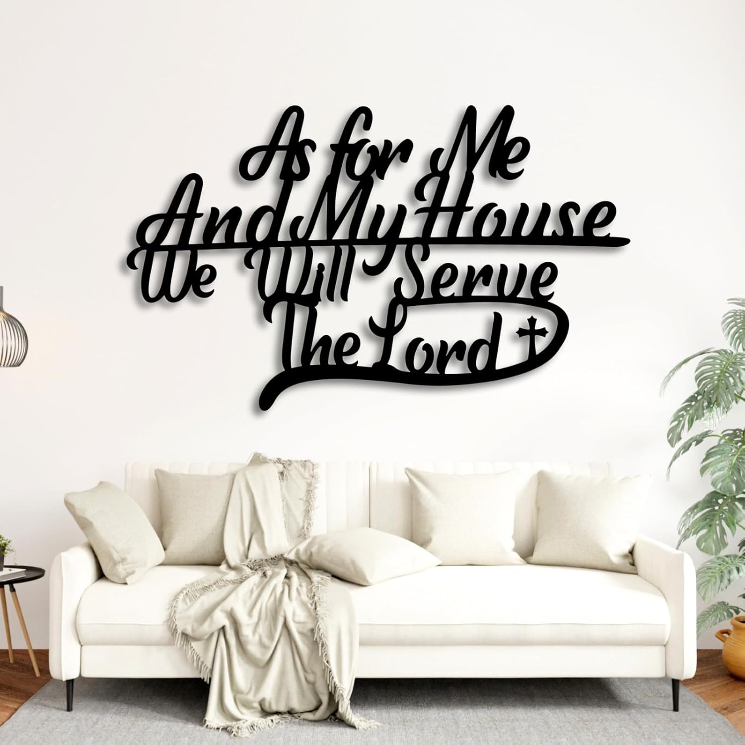 Amazon.com: Inspirational Scripture Metal Wall Decor, Bible Verses Wall ...