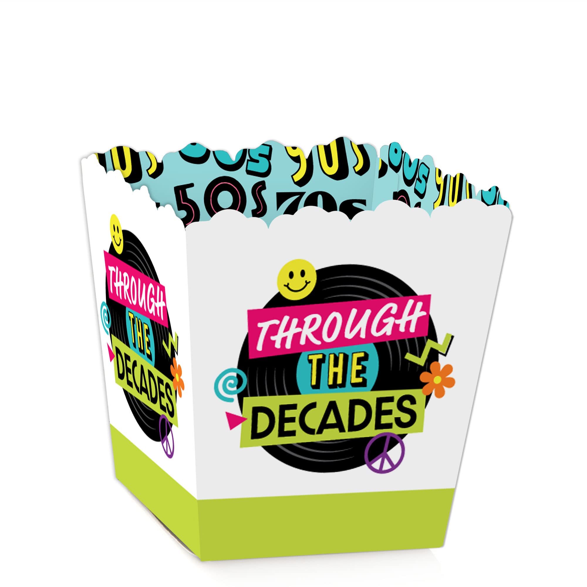 Amazon.com: Big Dot of Happiness Through the Decades - Party Mini Favor ...