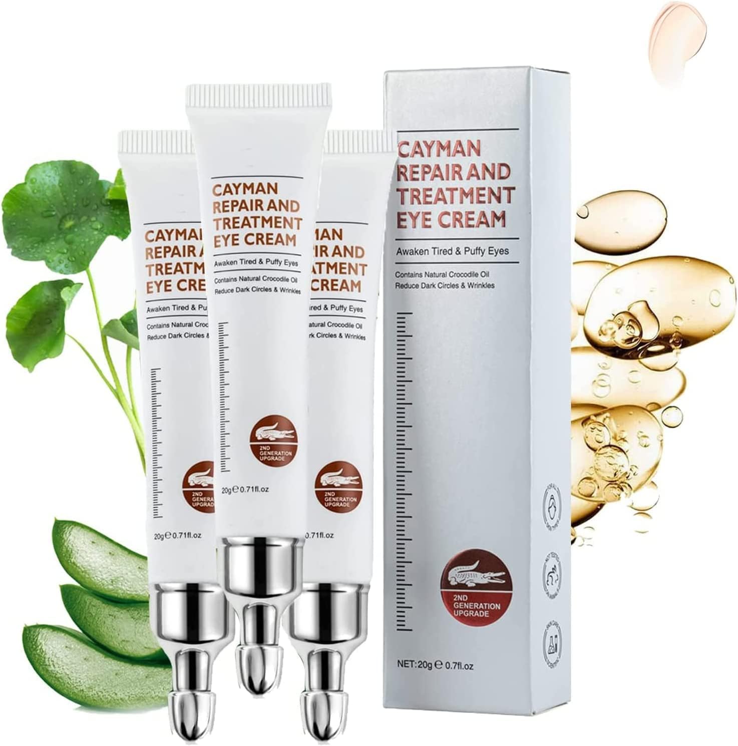 Cayman Eye Cream, Vibrant Glamour Caym Repair andTreatment Eye Cream ...