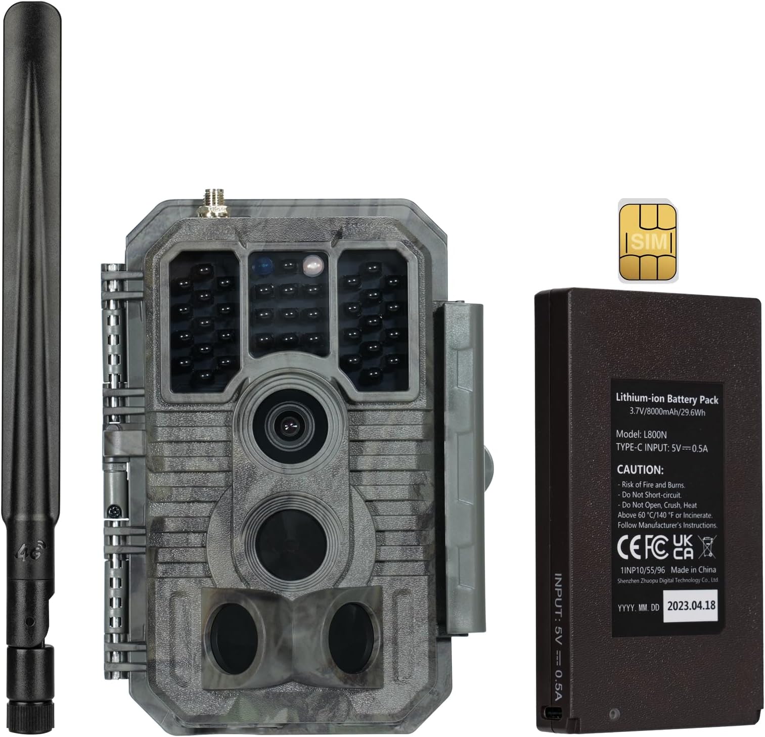 SPYPOINT Flex E-36: Wildkamera mit Videoübertragungen, Wildtierkamera ...
