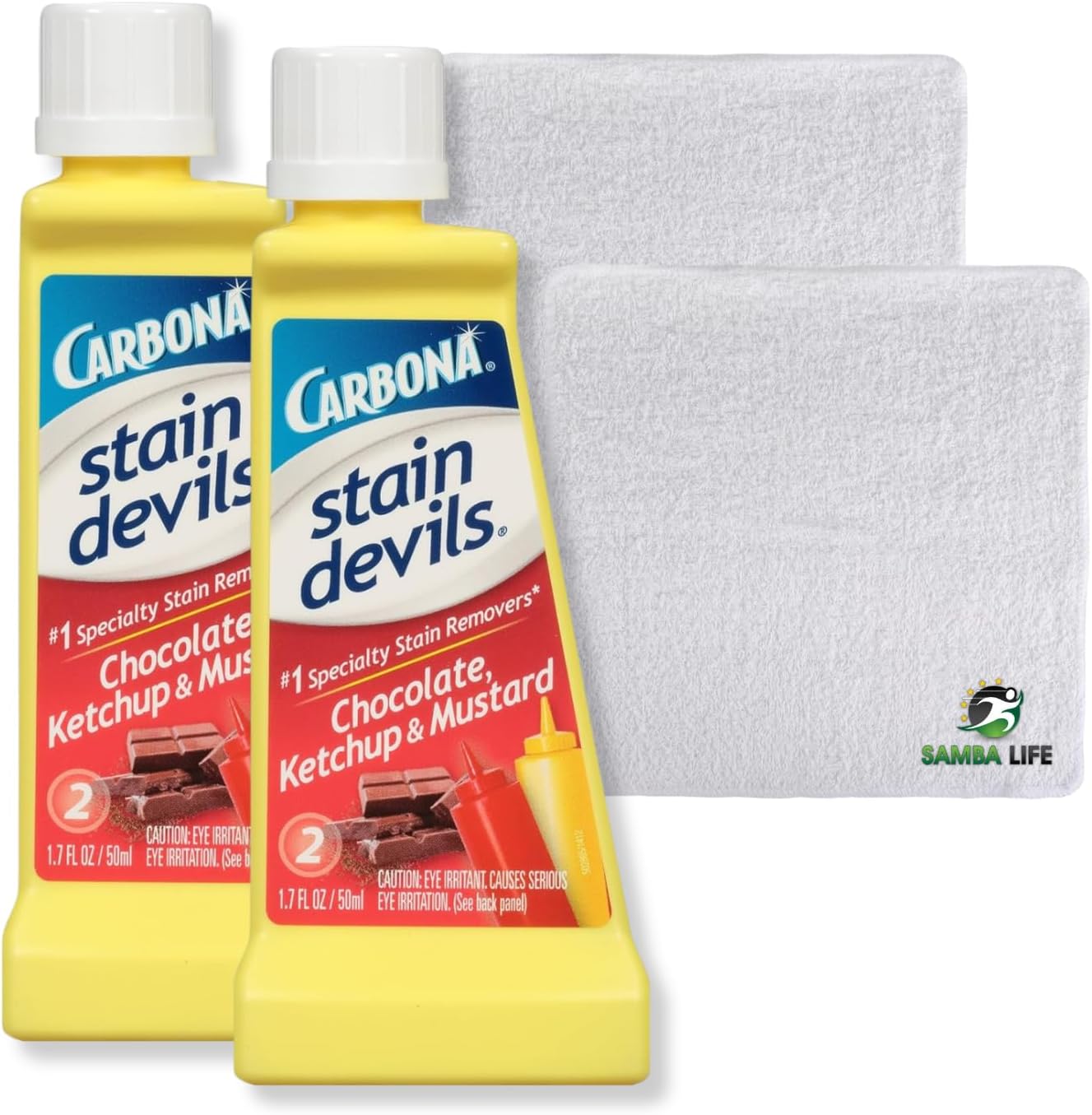 Amazon.com: CARBONA Liquid Stain Devils Complete Set : Health & Household