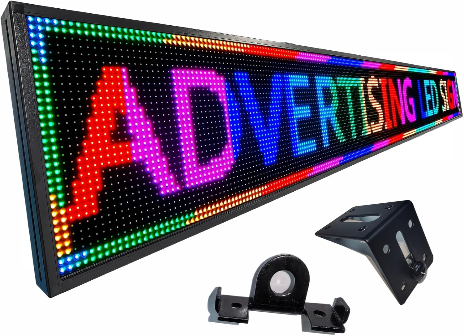 Amazon.com : 115”x 14” Programmable Scrolling LED Sign Custom, Outdoor ...