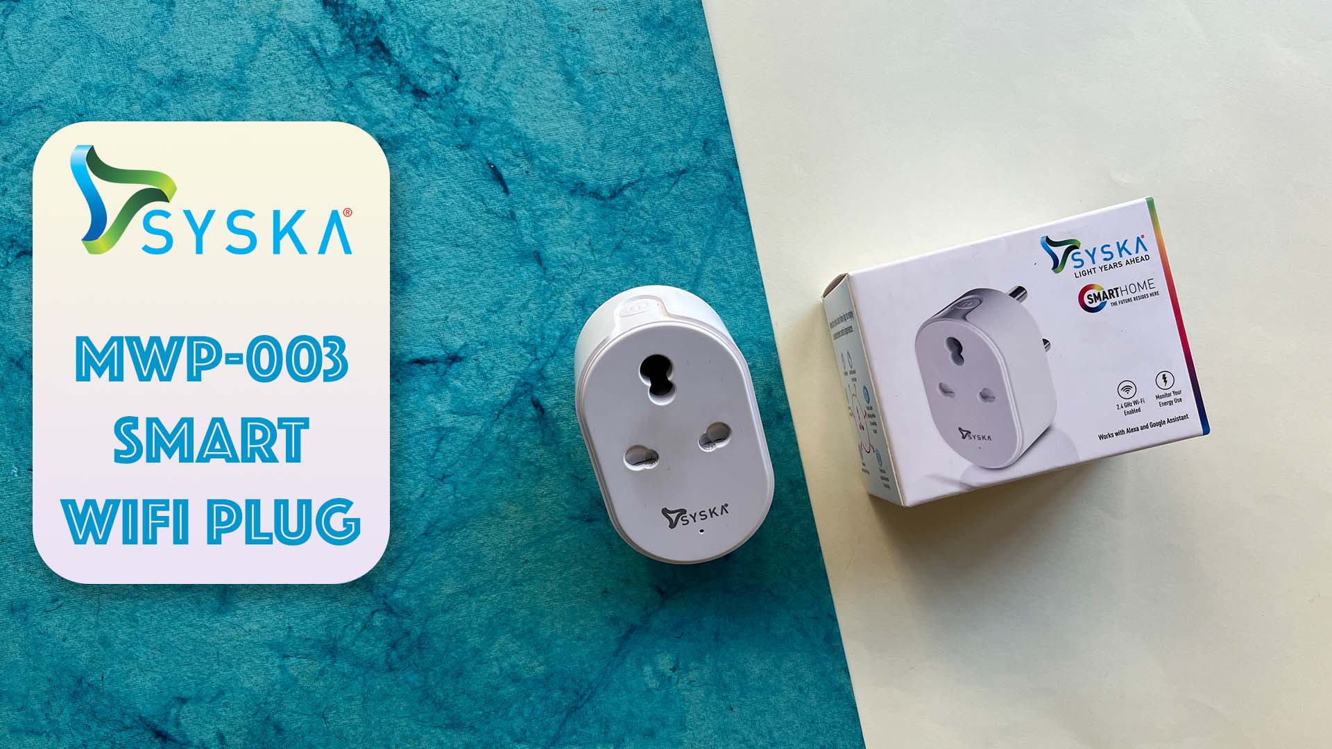 Syska ABS 16A Mwp-003 Smart Wi-Fi Plug