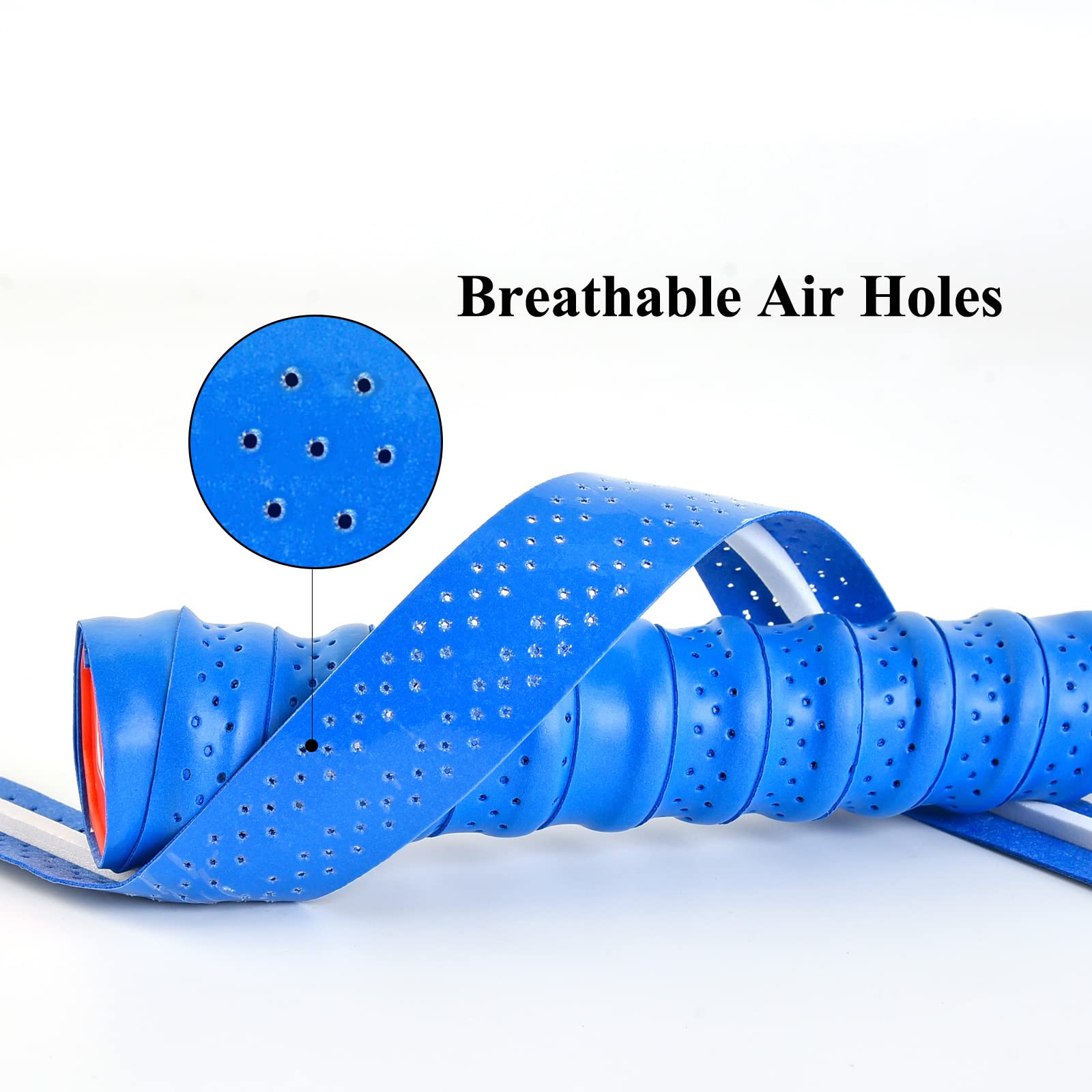 Snapklik.com : QICHUAN Whizz 6-Pack Badminton Racket Grip Tape, Great ...