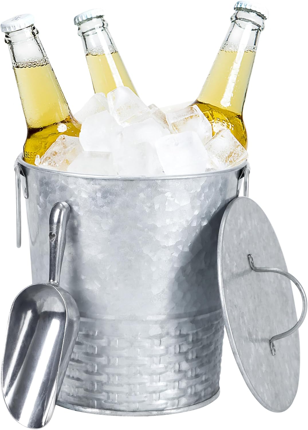 Amazon.com: 4l Double Insulated Ice Bucket With Lid, Ice Buckets ...