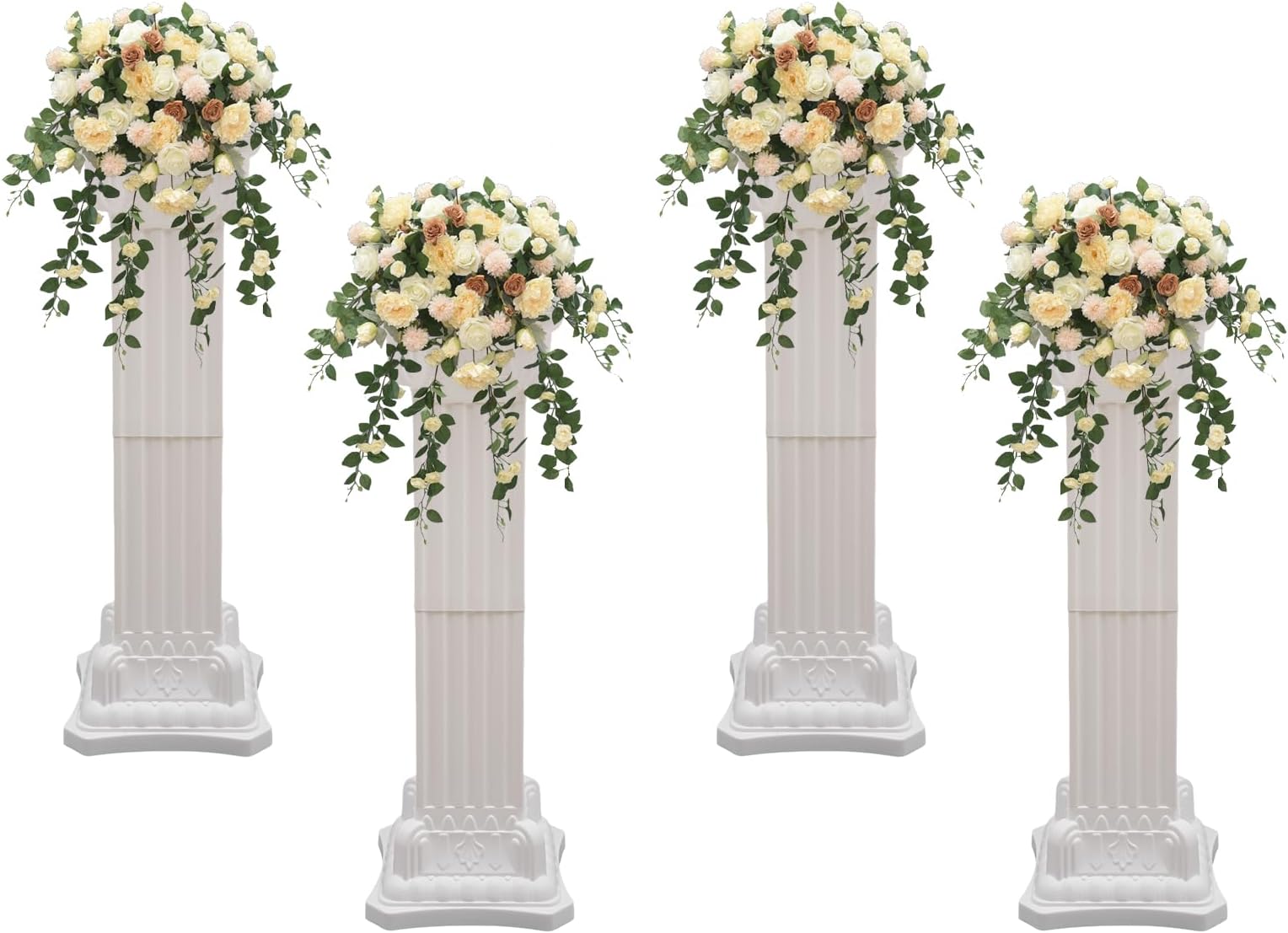 Amazon.com: Roman Columns Plastic Wedding Column Stand Roman Pillar ...