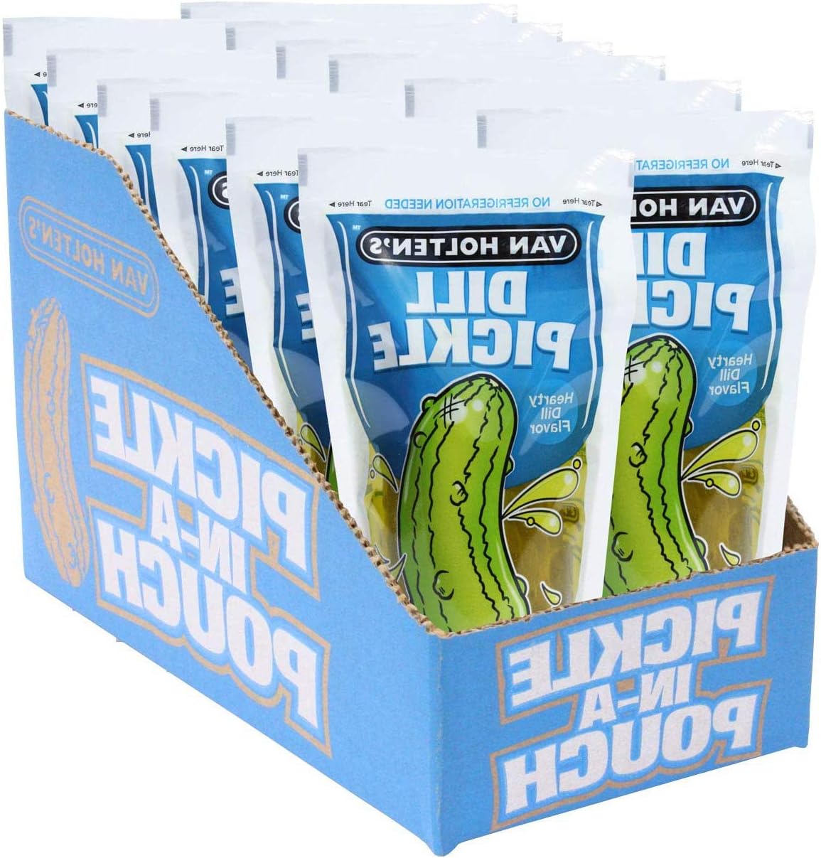 Amazon.com: Stapster Van Holten's Pickles - Jumbo Dill Pickle-In-A ...
