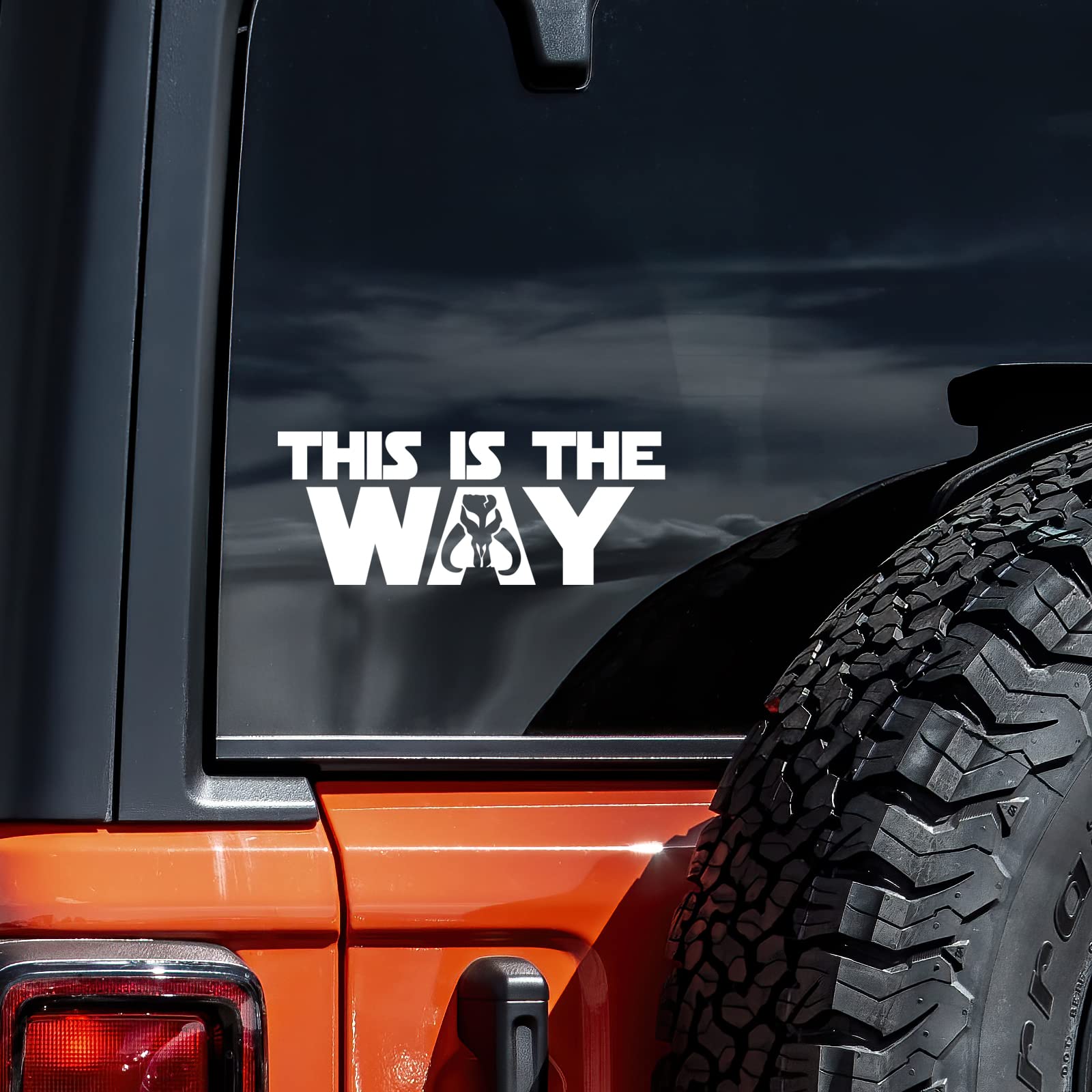 Amazon.com - This is The Way Decal Vinyl Sticker Auto Car Truck Wall ...