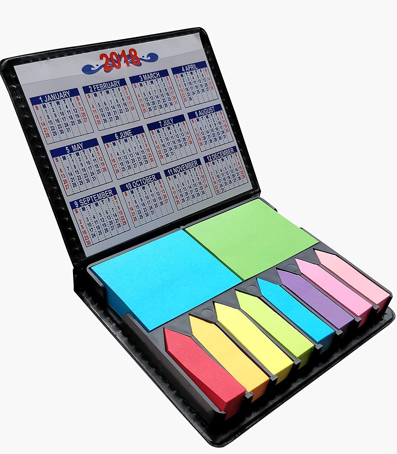 Nil Madhav Colored Sticky Note Bundle Set, Mini Rectangular Notes and ...