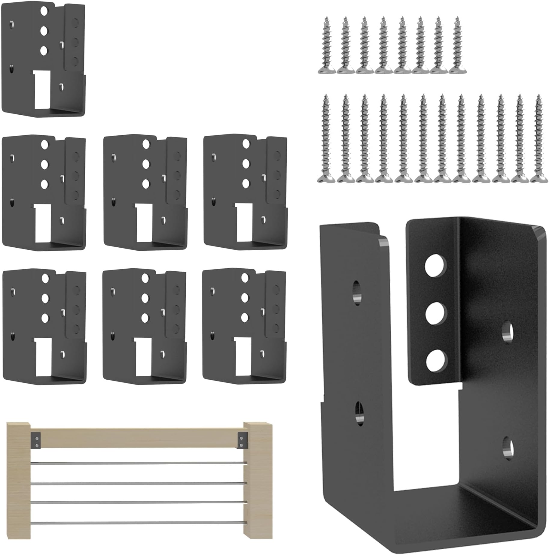 Amazon.com: Voittozege 8 Pcs Trailer Stake Pocket,Stainless Steel ...