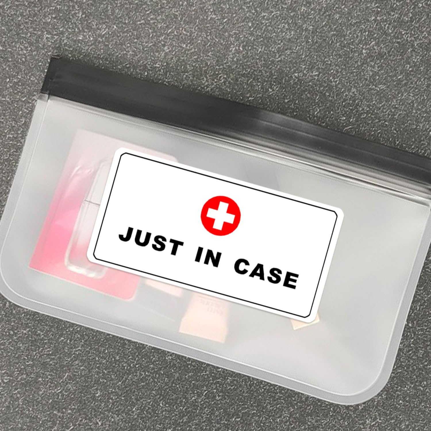 Amazon.com: JUST IN CASE 120-Piece Emergency Sticker Set - Survival Kit ...