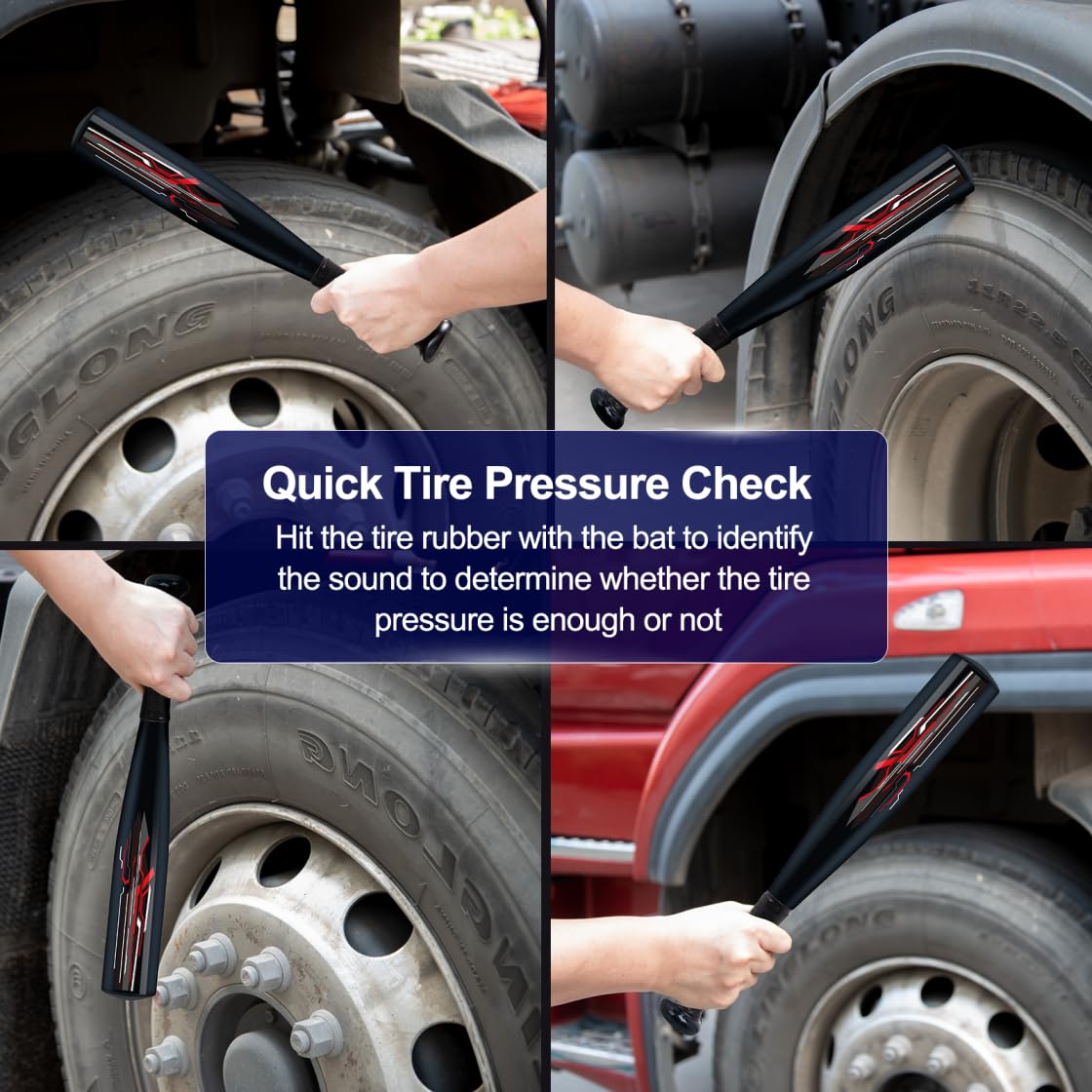 Snapklik.com : SECOTAN Baseball Bat, Aluminum One Hand 17-Inch Training ...