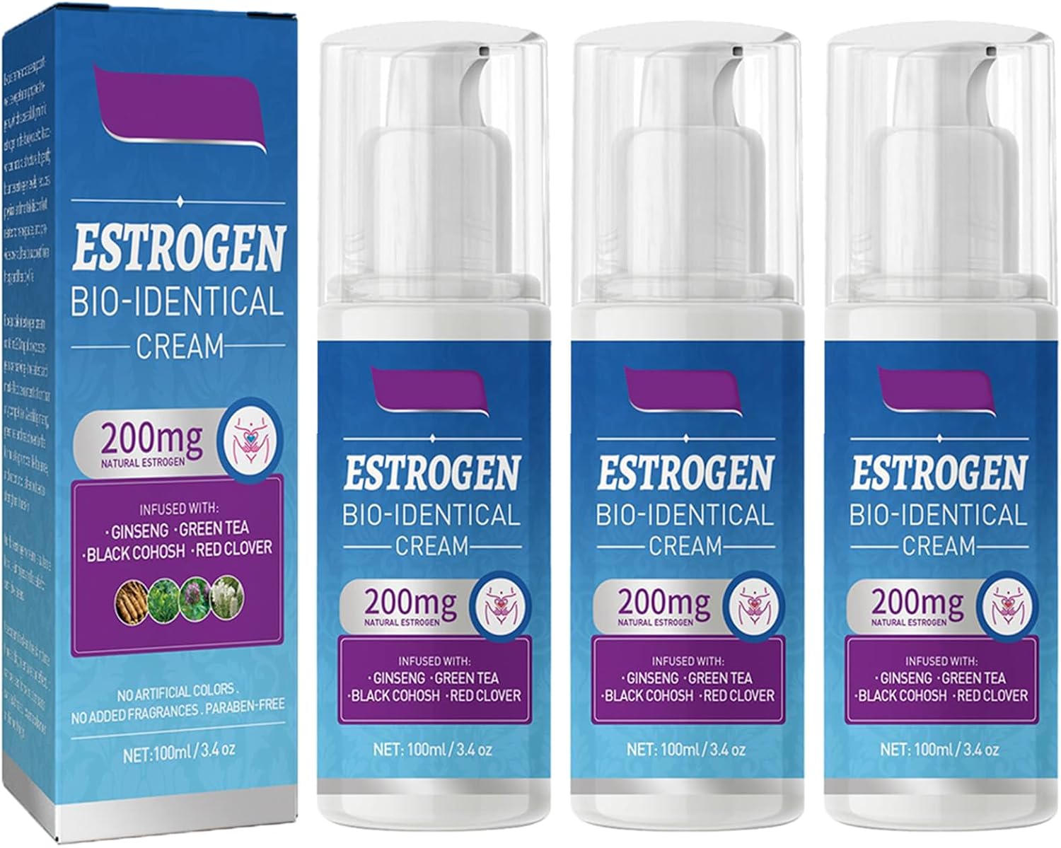 SBTRKT Menopausal Estrogen Cream, Nurse Cream For Reducing Emotional ...