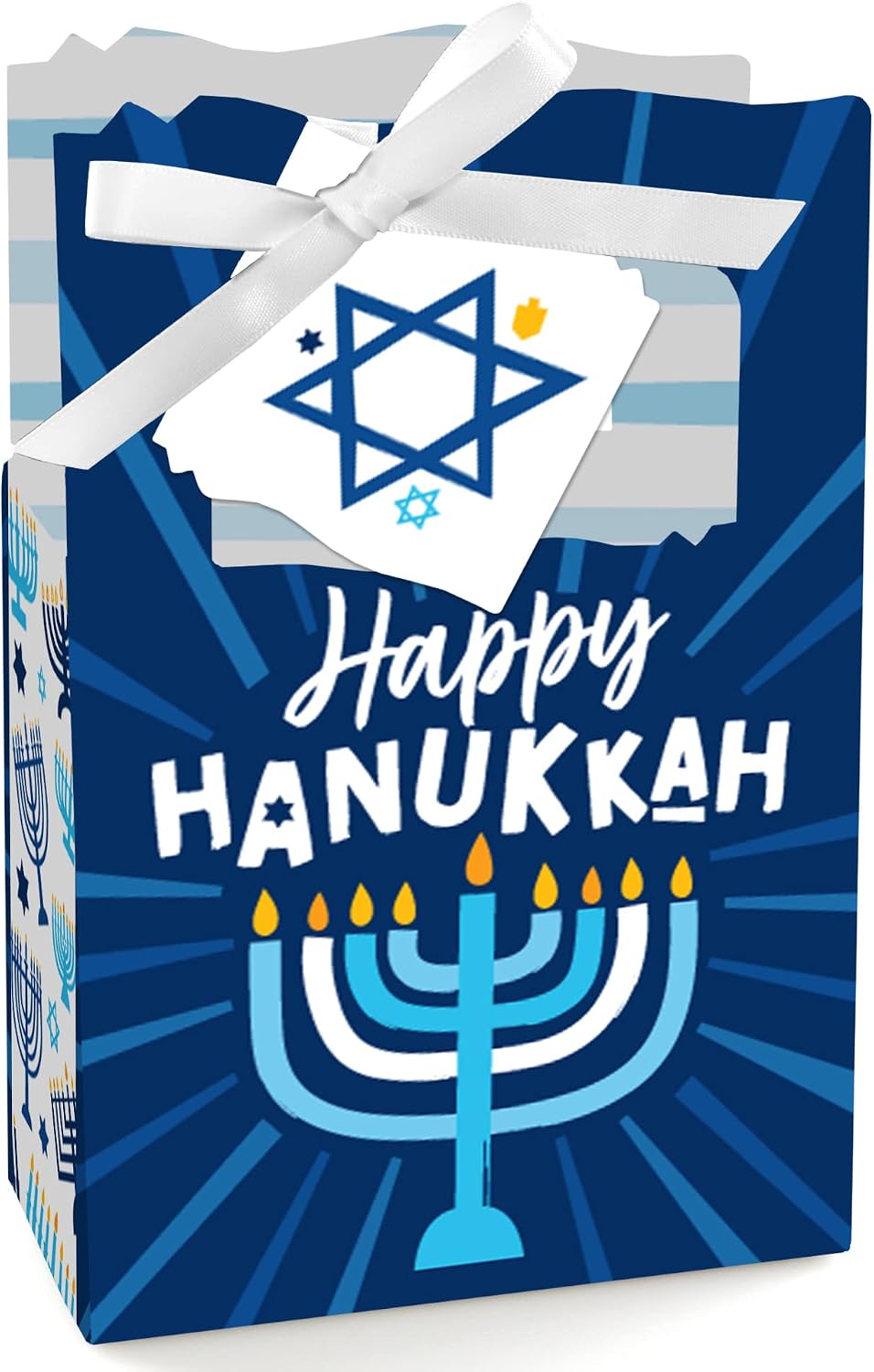 Amazon.com: Big Dot of Happiness Hanukkah Menorah - Chanukah Holiday ...
