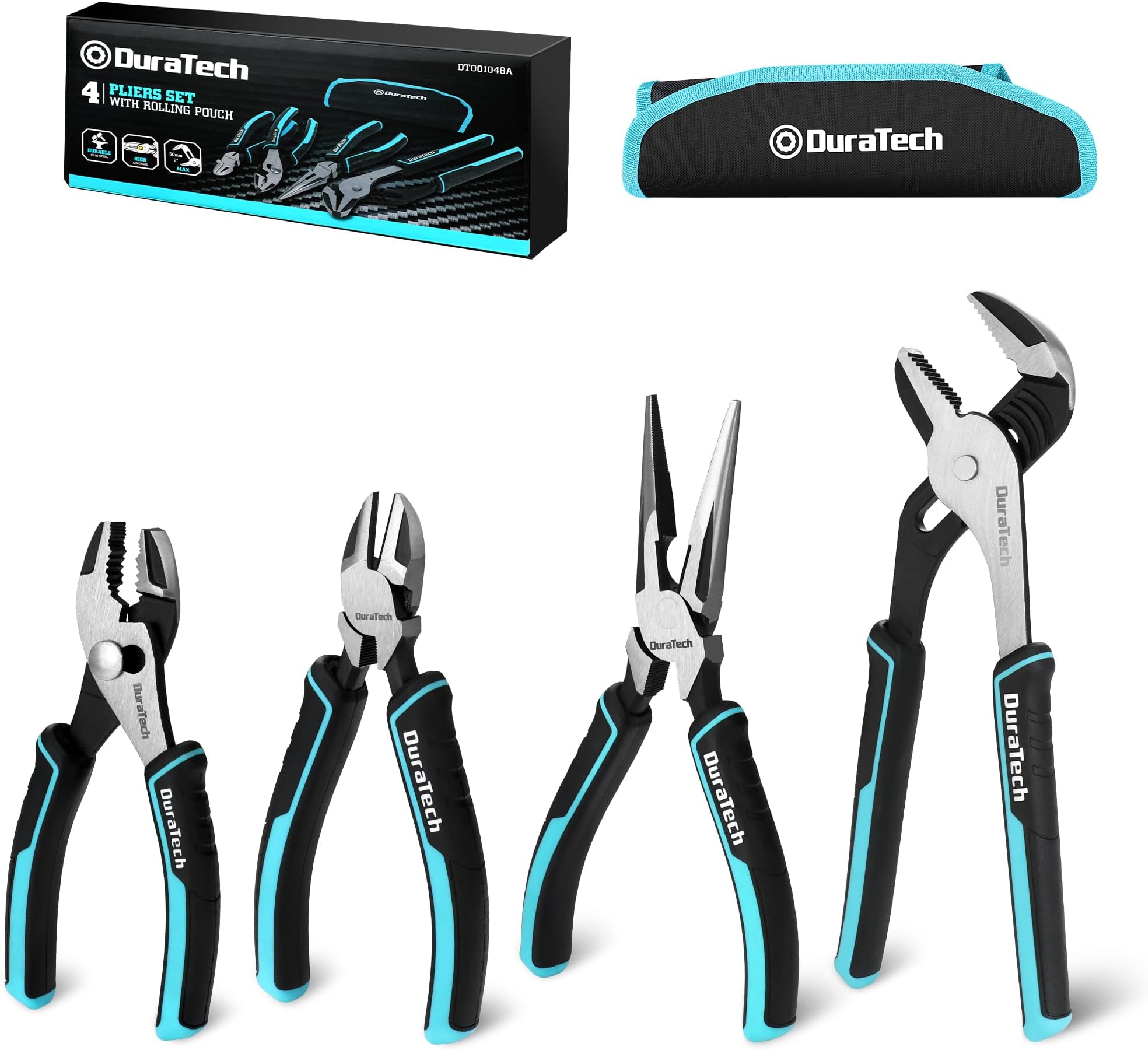 DURATECH 3PCS Pliers Set & DURATECH Battery Cable Lug Crimping Tool ...