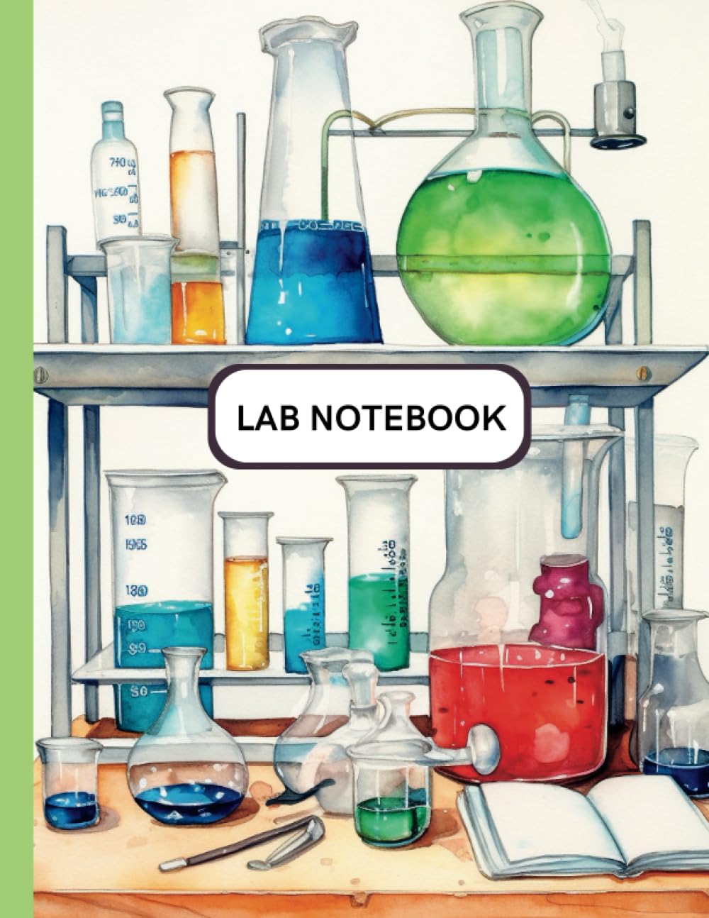 Lab NoteBook With Periodic Table: Chemistry Laboratory Notebook ...