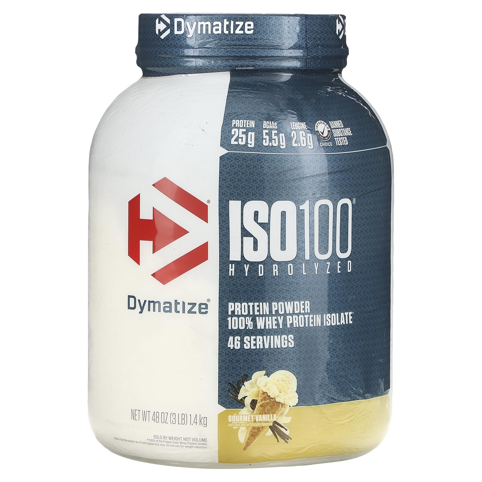 DYMATIZE ISO 100 3 LBS (VAINILLA GOURMET) : Amazon.com.mx: Deportes y ...