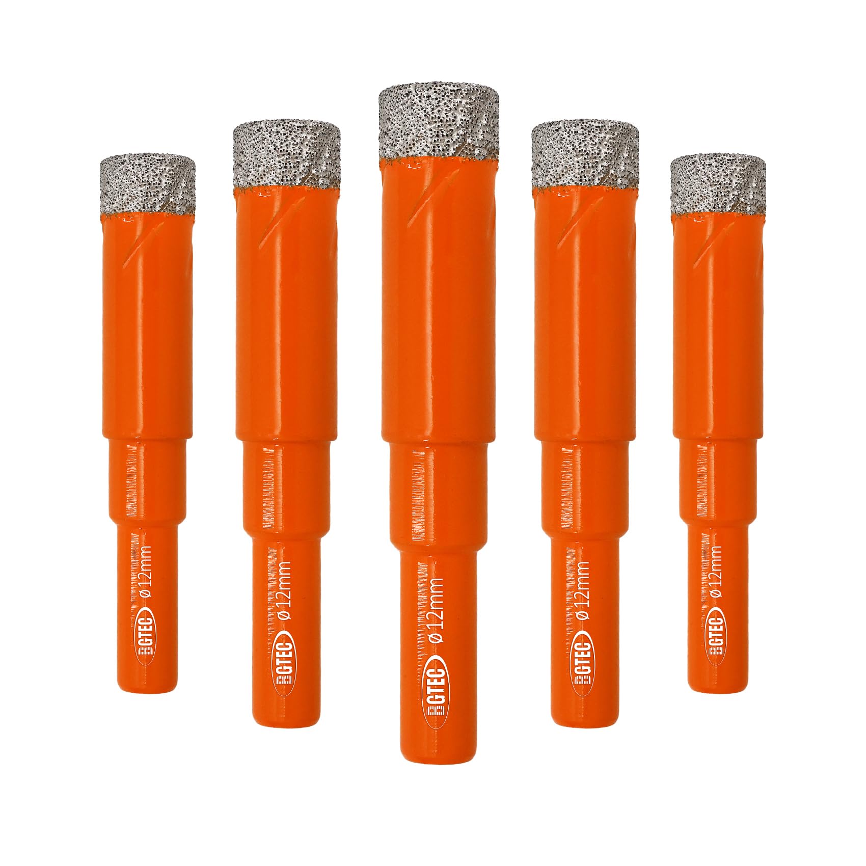 Snapklik.com : Dry Diamond Drill Bit Set, 5pcs 12mm Hole Saw For ...