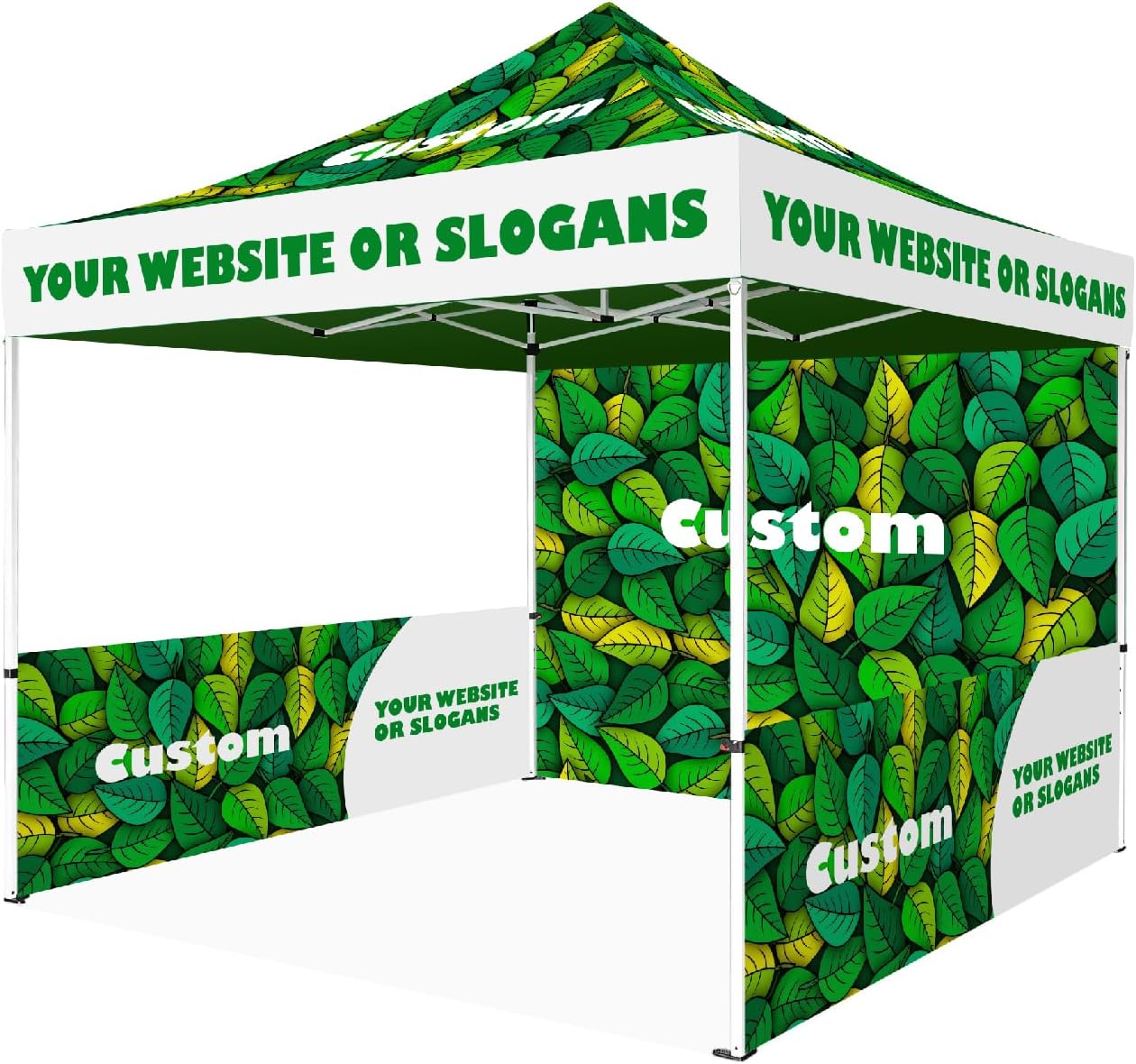 Amazon.com : Custom Canopy Tent with Logo Printed Pop Up Tent with ...