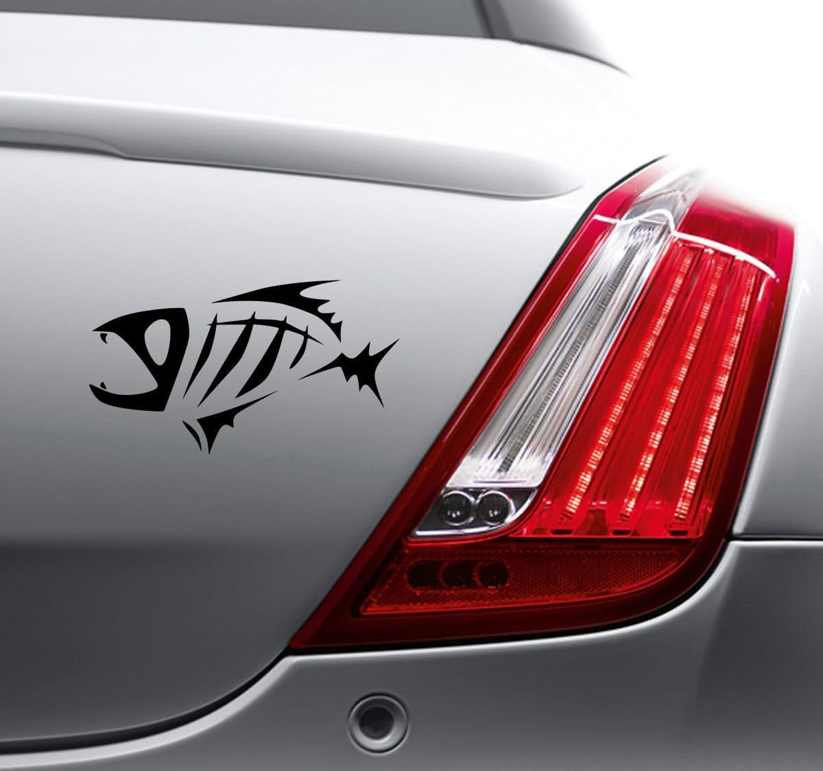 Amazon.com: Skeleton Fish Vinyl Decal