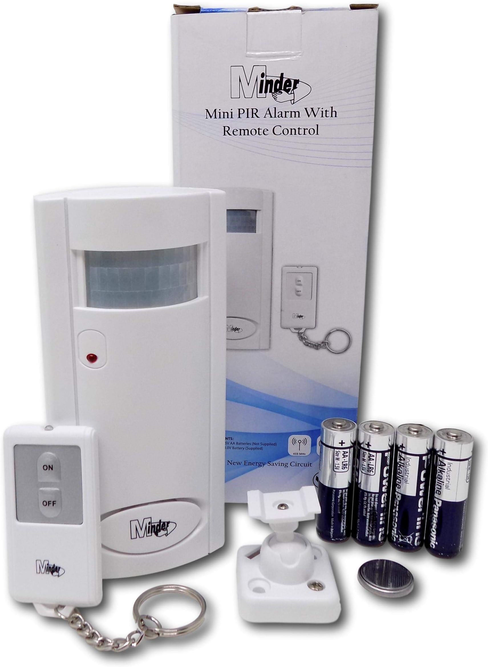 Wireless Shed Alarm, Wireless Remote Control, 130 Decibel Siren ...