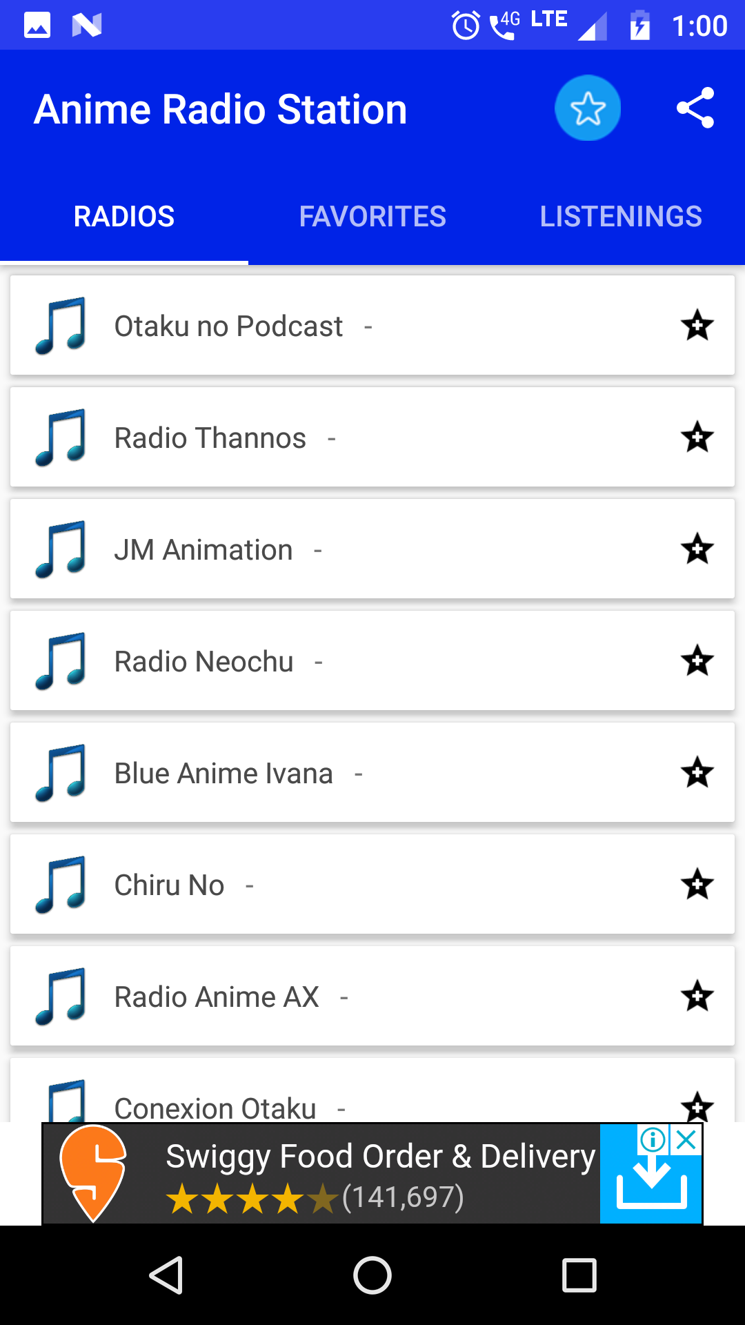 Anime Radio Station - Application sur Amazon Appstore