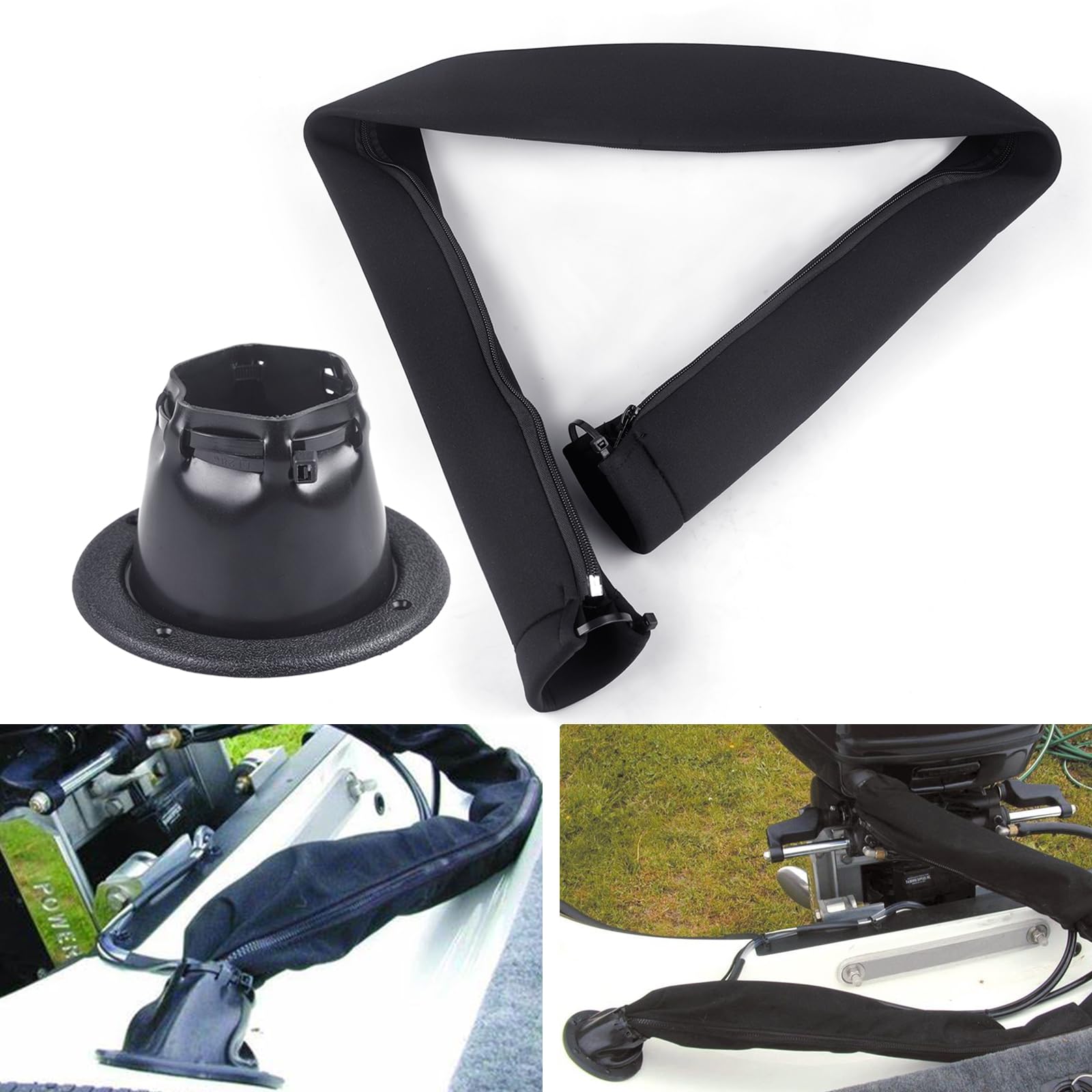 Amazon.com: CNRAQR 48-Inch Zippered Rigging Sleeve with Marine Cable ...