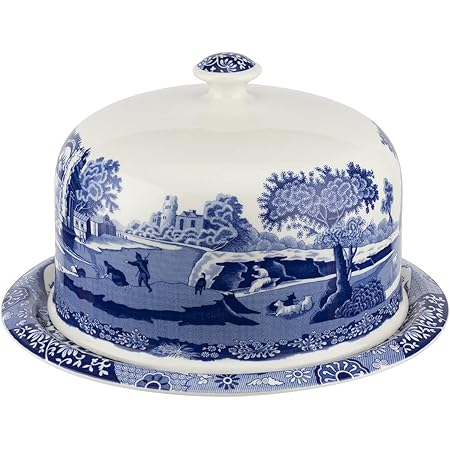 Amazon.com | Spode Blue Italian Collection Cake Stand | 10.5 Inch ...