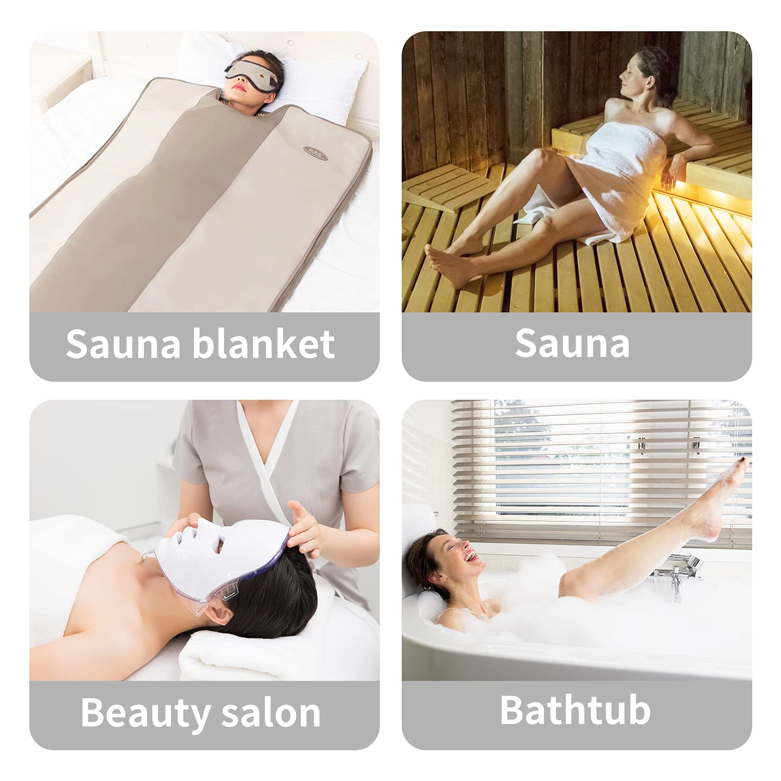 Snapklik.com : Sauna Blanket Liners Disposable Plastic Body Wrap ...