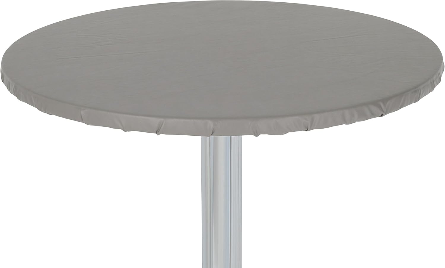 Amazon.com: Yourtablecloth Heavy Duty Vinyl Round Fitted Tablecloth ...
