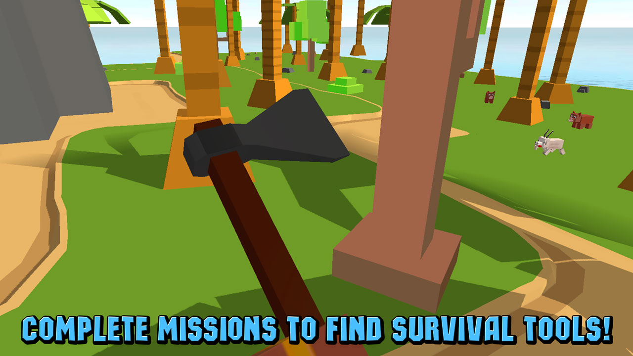 Cube Island Survival Simulator 3D:Amazon.com:Appstore for Android
