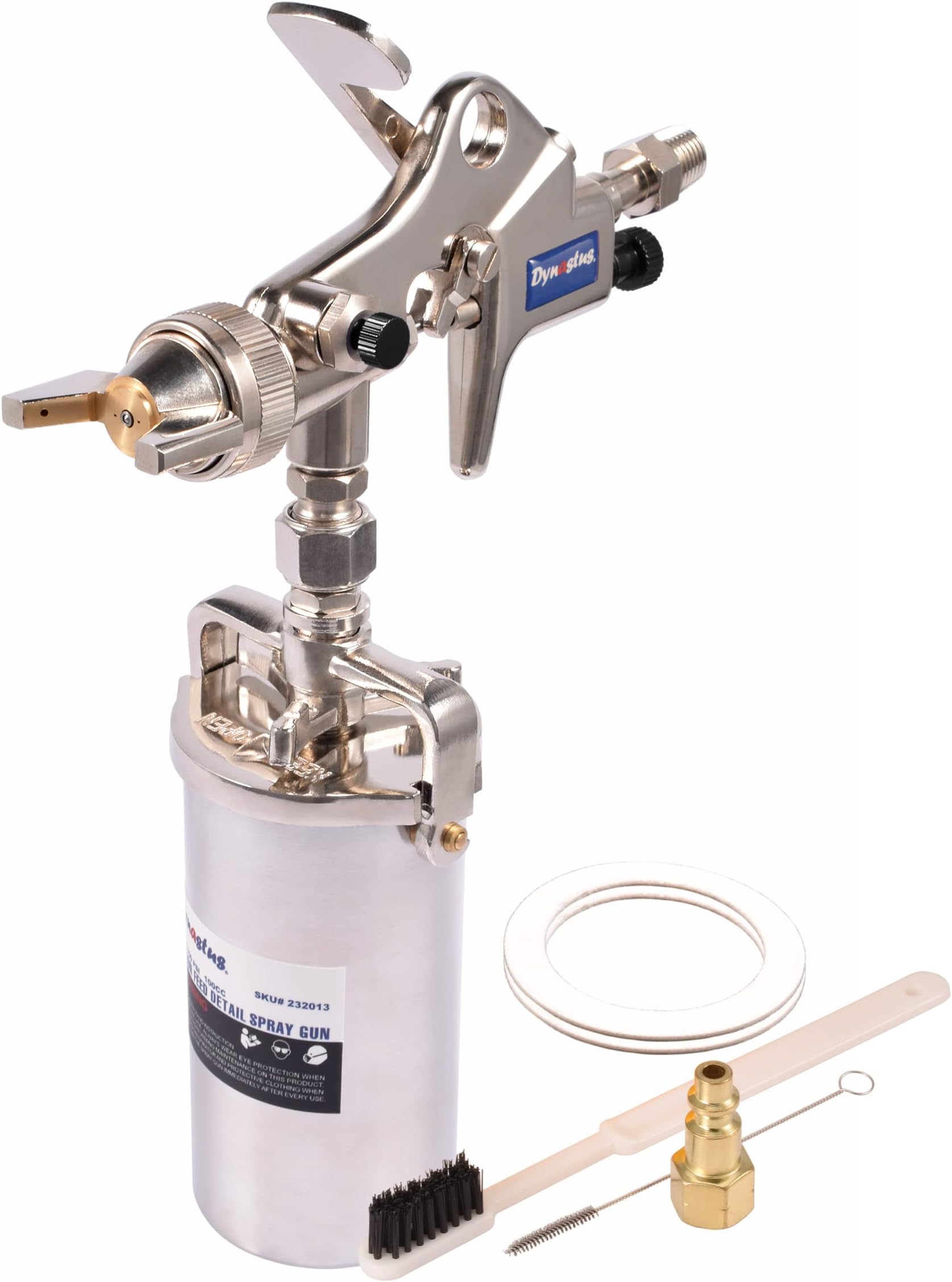 Amazon.com: Dynastus Touch Up Siphon Feed Detail Spray Gun, Air Suction ...