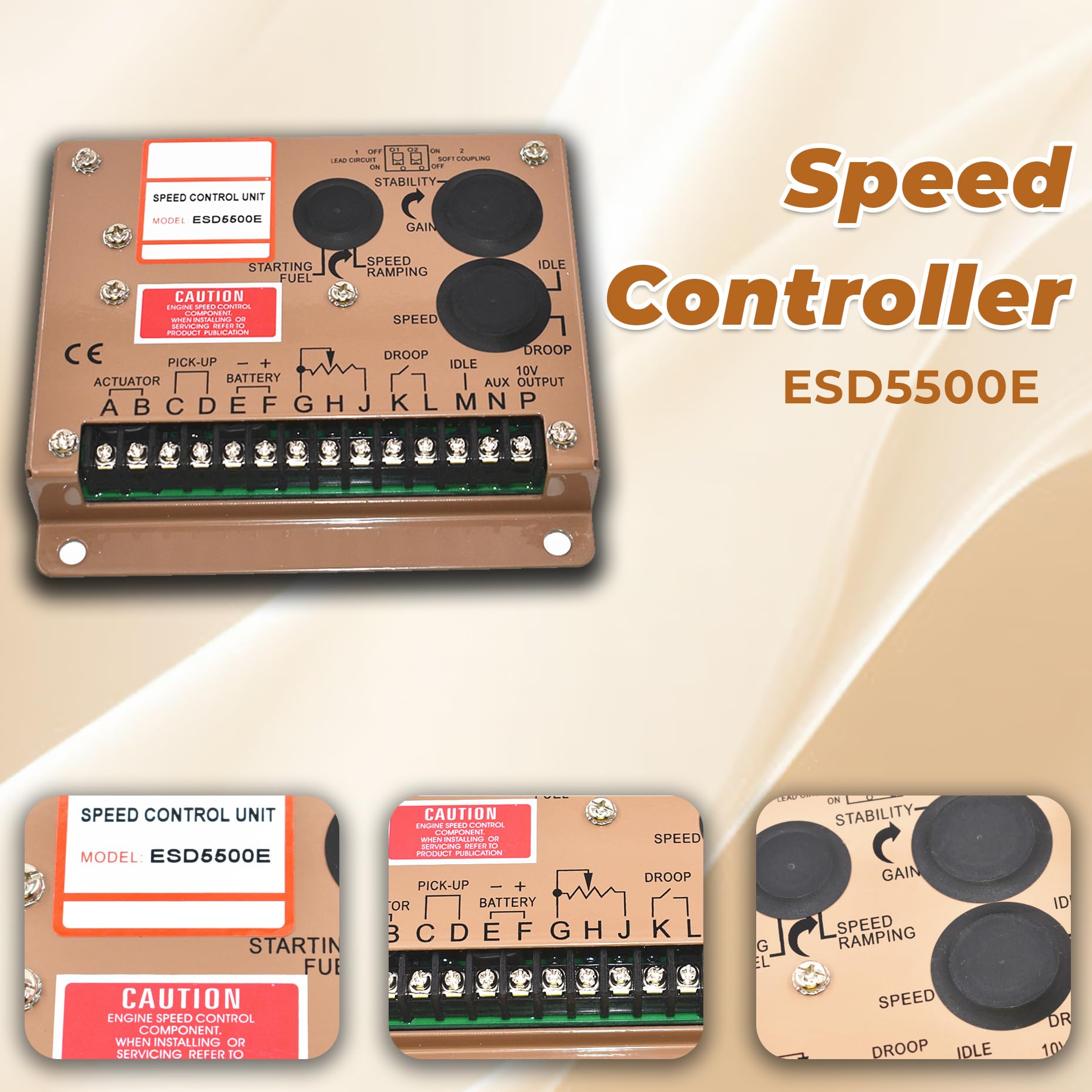 Snapklik.com : Kimllier ESD5500E Electronic Engine Speed Controller ...