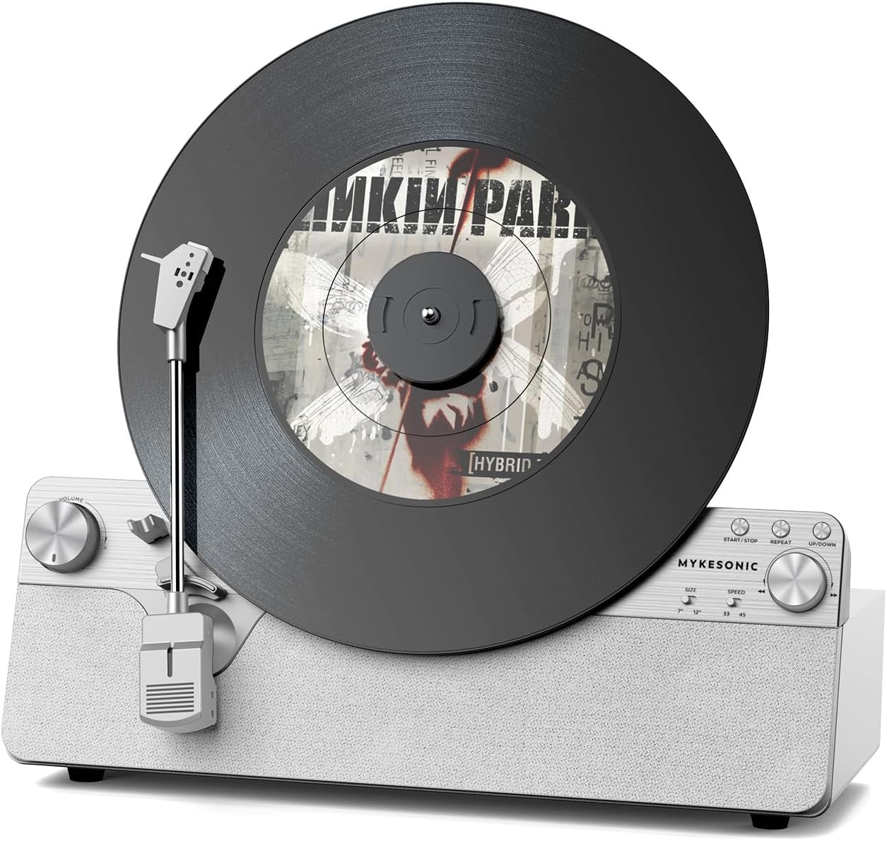 Amazon.com: FEKTIK Record Player for Vinyl with Built in Speakers, HiFi ...