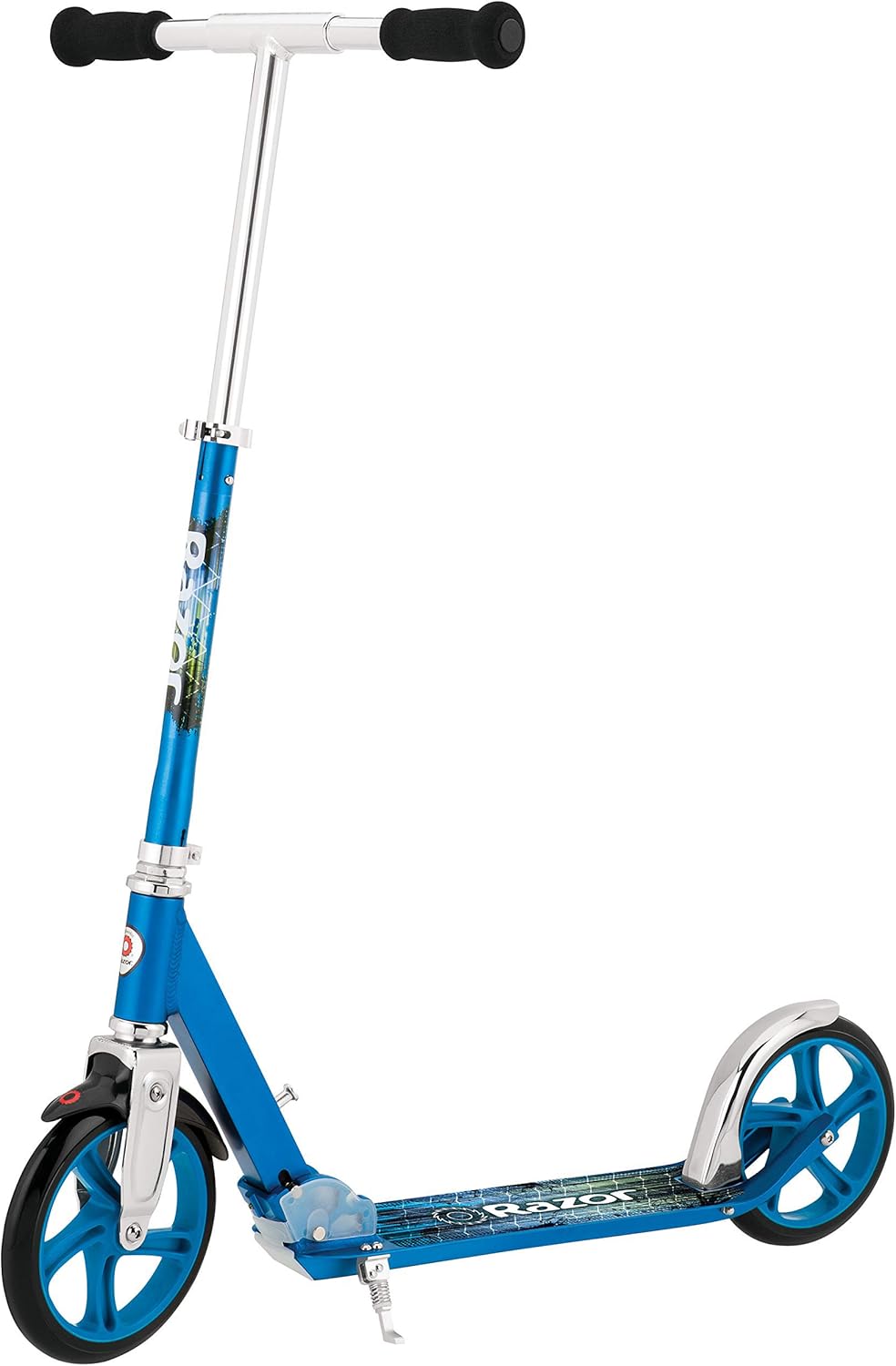 Amazon.com : Razor A5 Lux Kick Scooter - Large 8" Wheels, Foldable ...