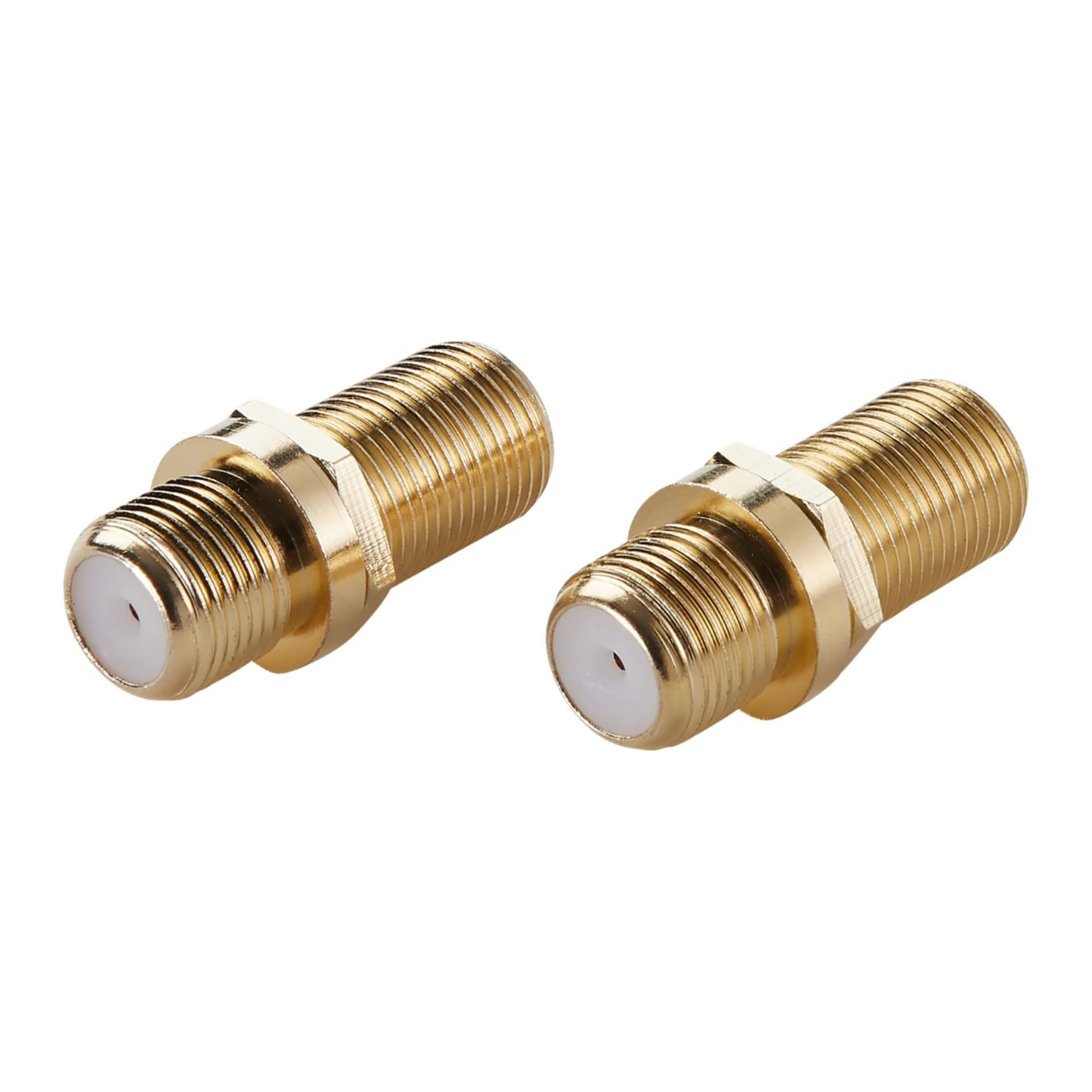 Amazon.com: Rocketfish Coaxial Cable Couplers - Gold Coaxial Cable ...