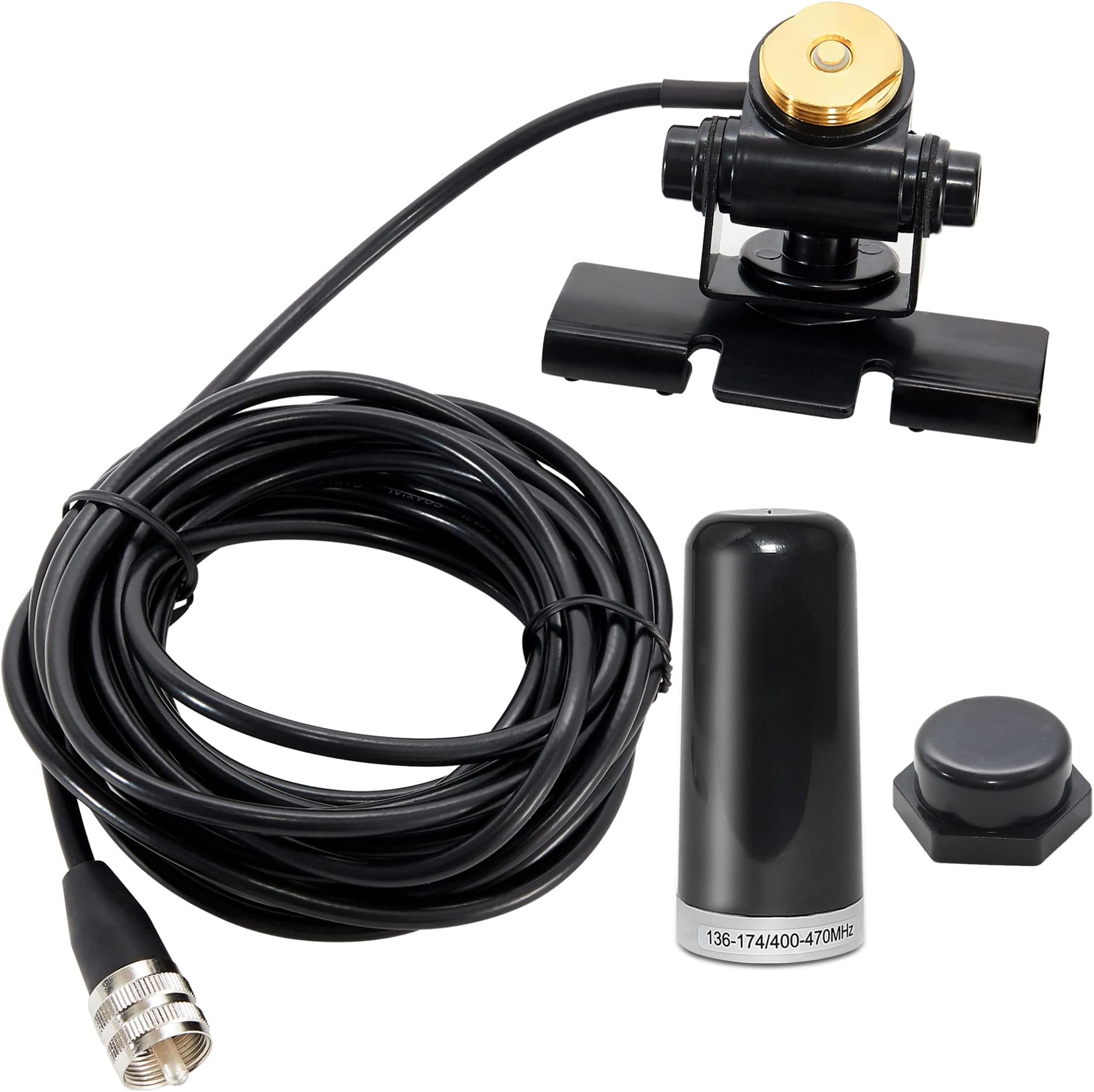 Amazon.com: Anina Vehicle Ham Mobile Two Way Radio Antenna Dual Band ...
