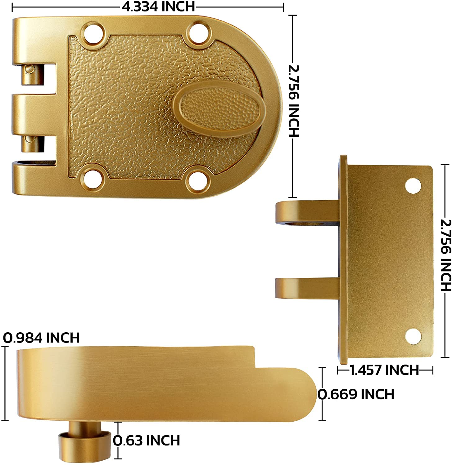 Snapklik.com : NU-SET Lock Jimmy Proof Style Inter Locking Single ...