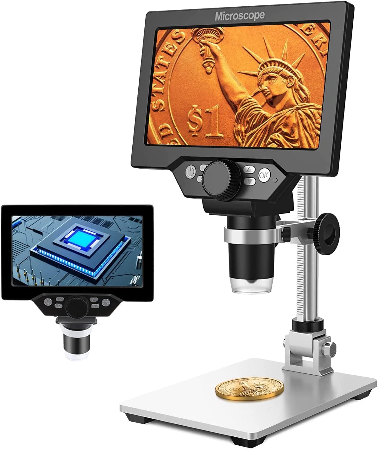 Celestron - Microscopio Digital LCD II - Microscopio biológico con ...