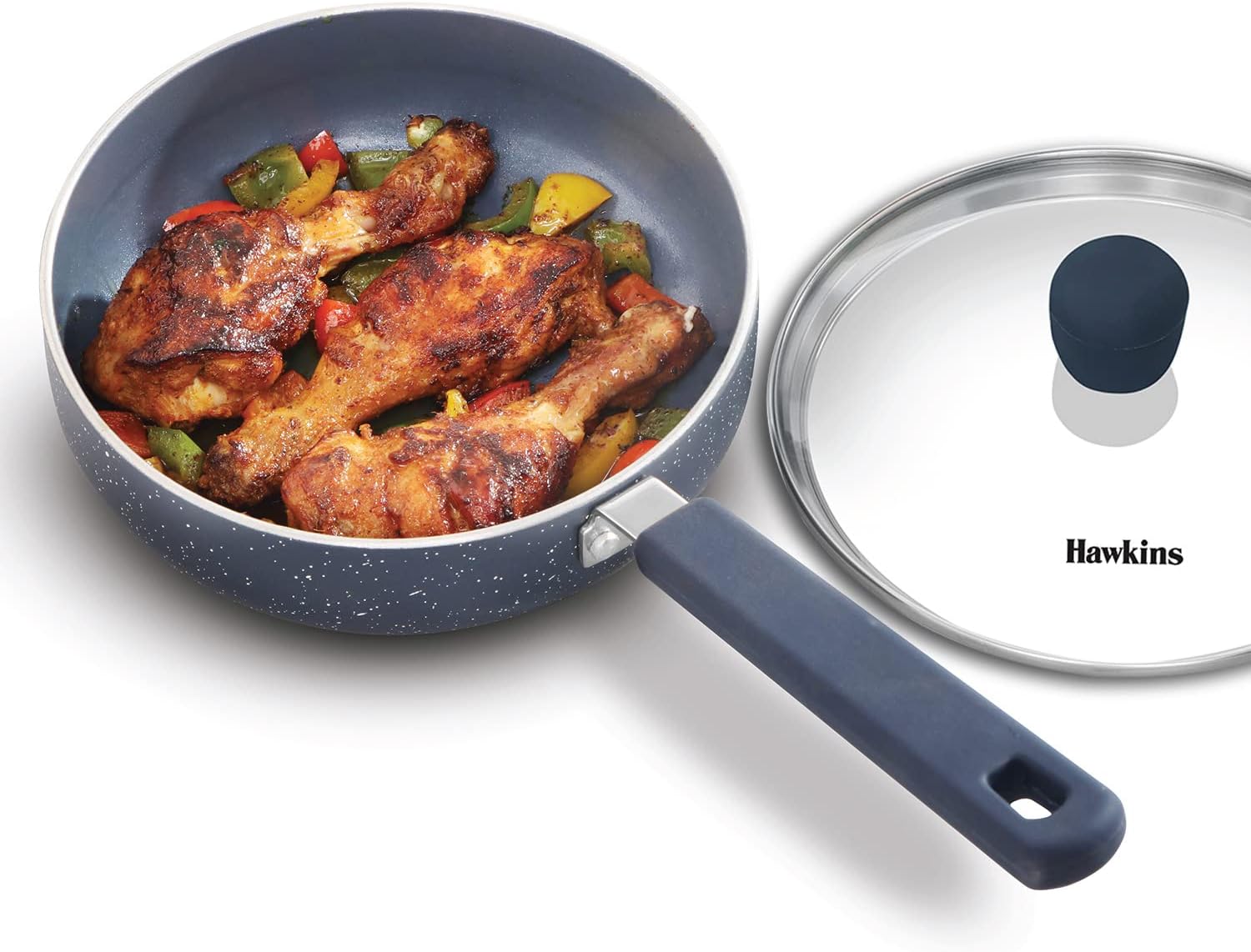 Buy Hawkins Nonstick Appe Pan with Glass Lid, 12 Cups, Diameter 22 cm ...