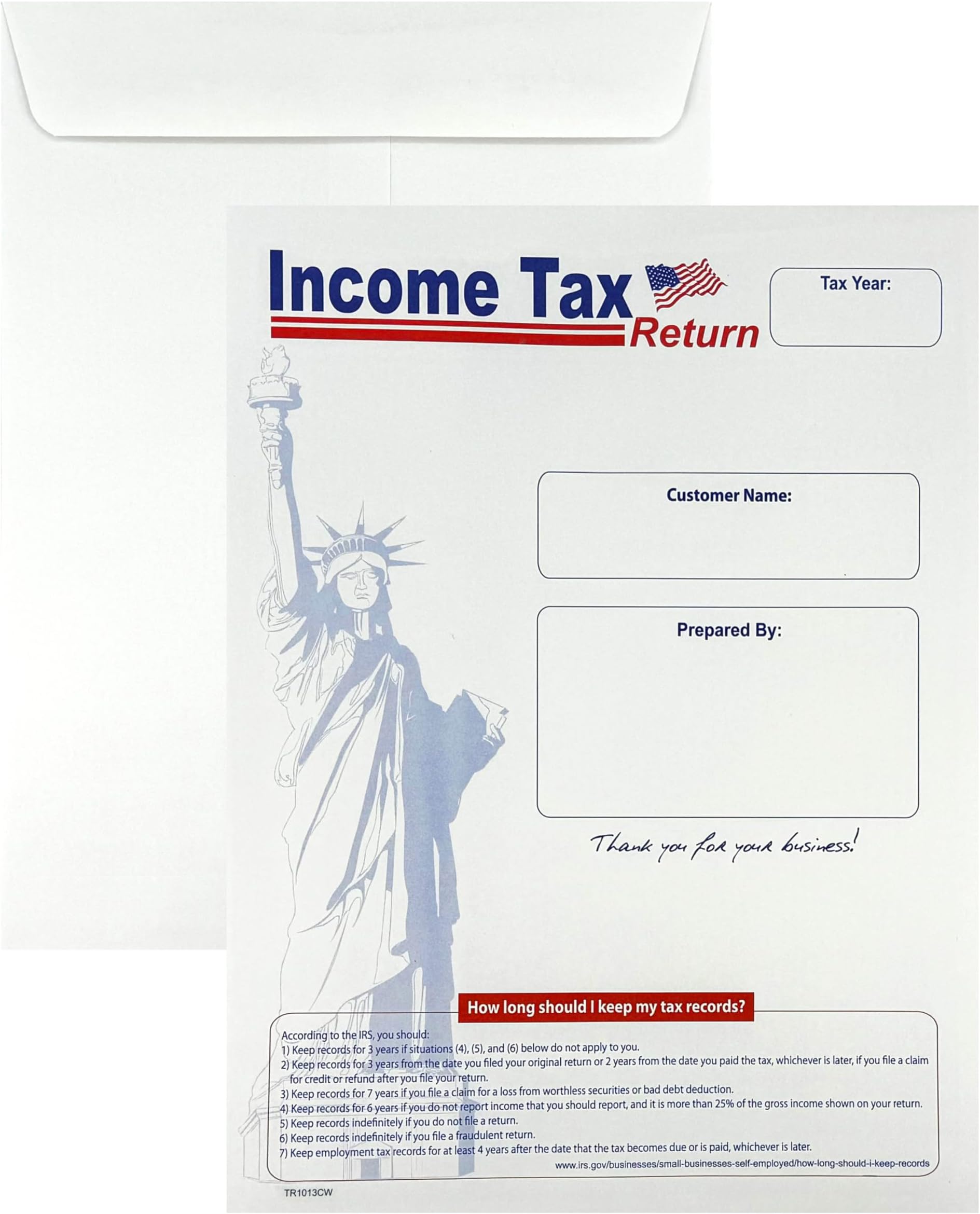 Amazon.com : LUXPaper 9 x 12 Open End Envelopes | Income Tax Return ...